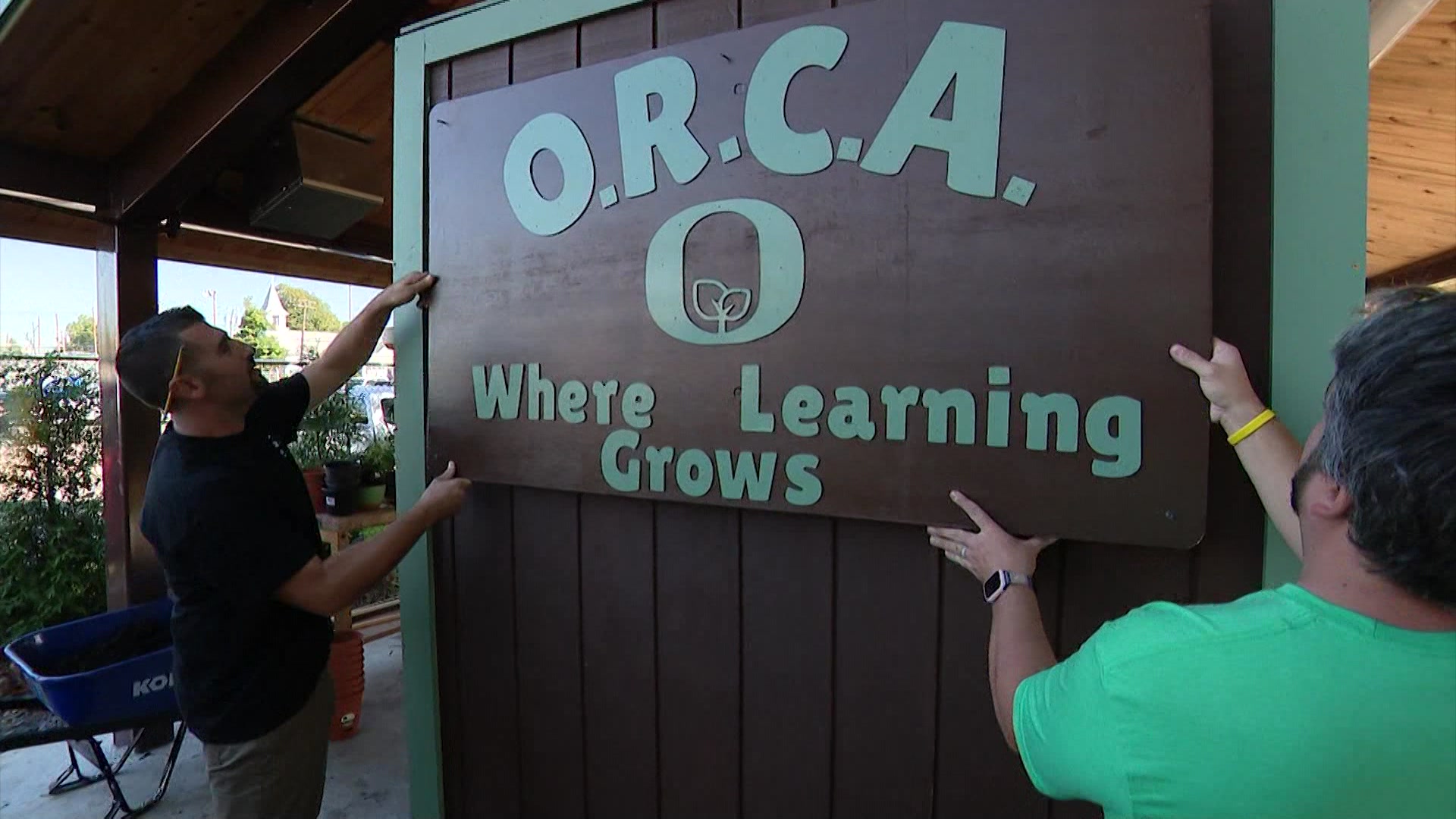 Oceanside High School Castleton creates outdoor learning space from ...