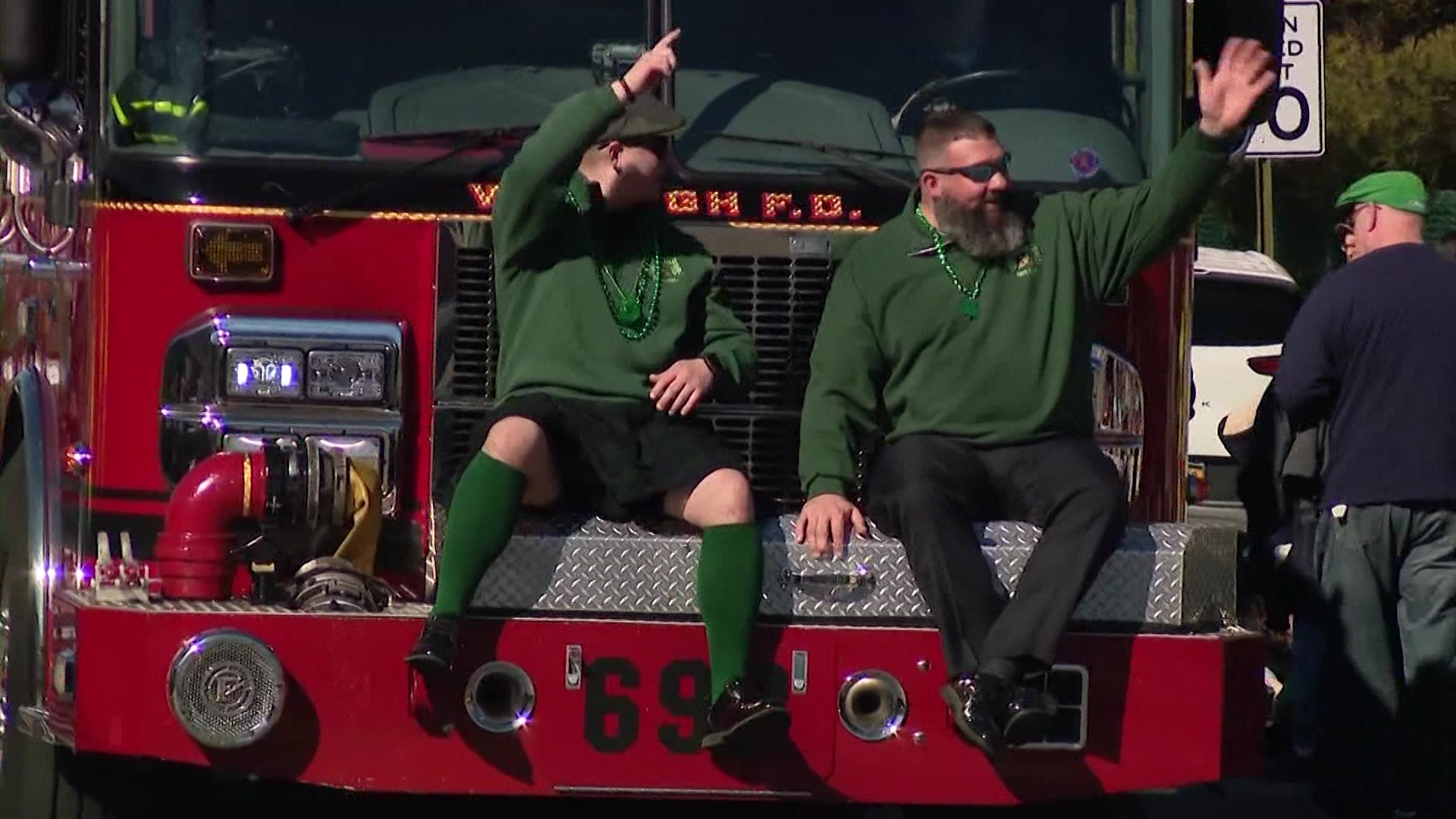 Bethpage holds St. Patrick's Day parade with sunny skies and green pride