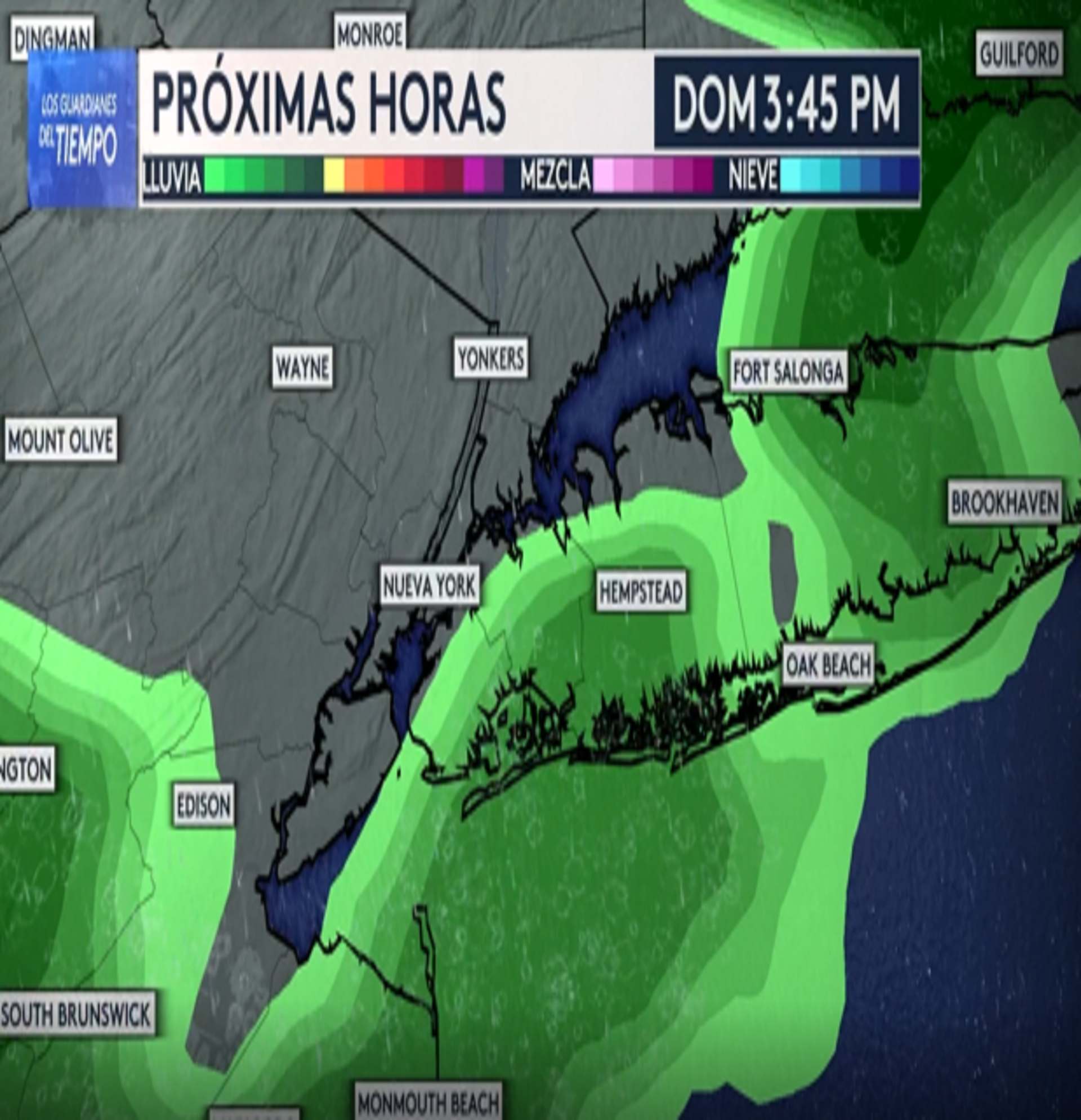 Univision 41 News Brief: Bajan las temperaturas después de la tormenta ...