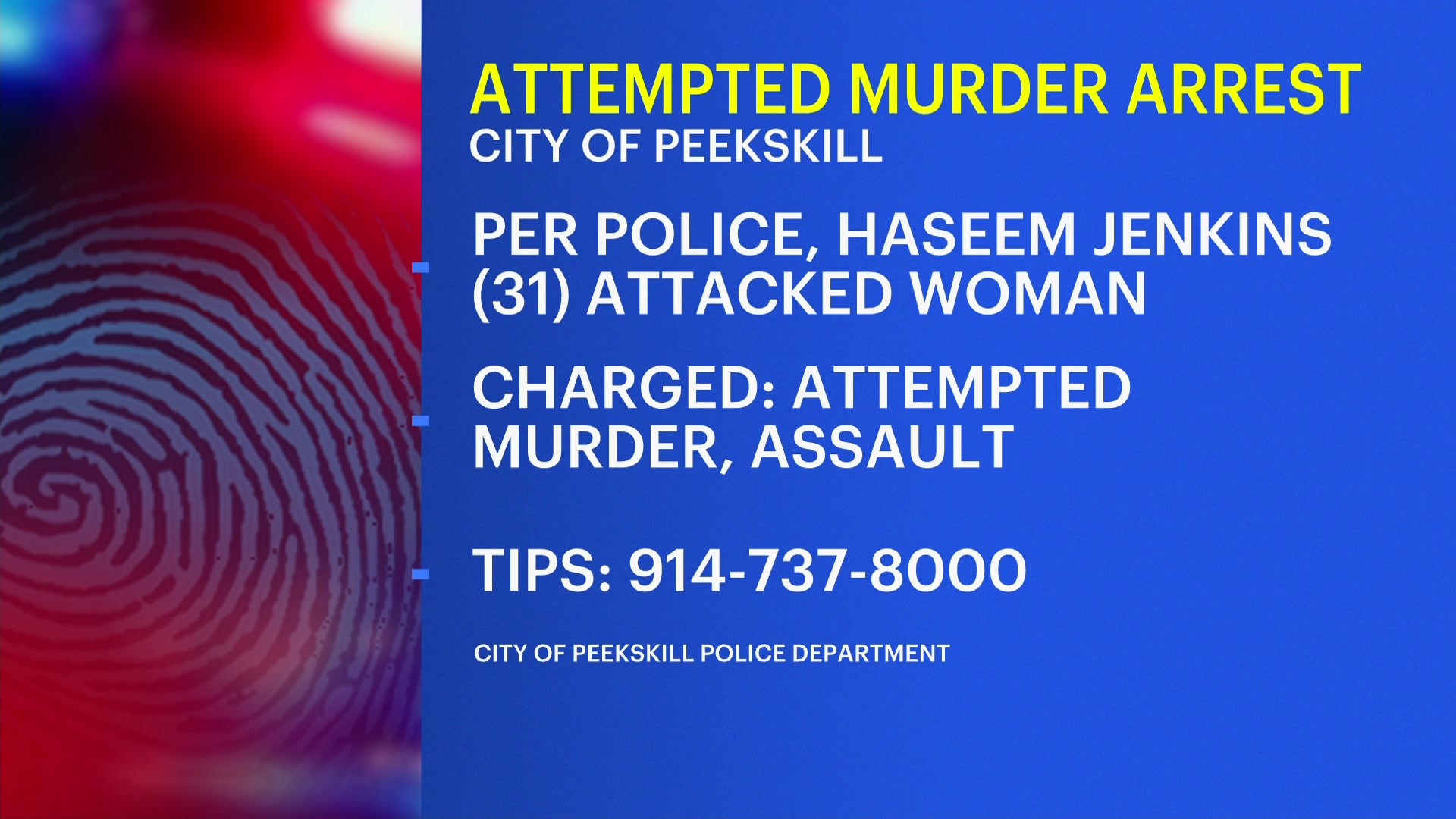 Man faces attempted murder charges after alleged assault in Peekskill