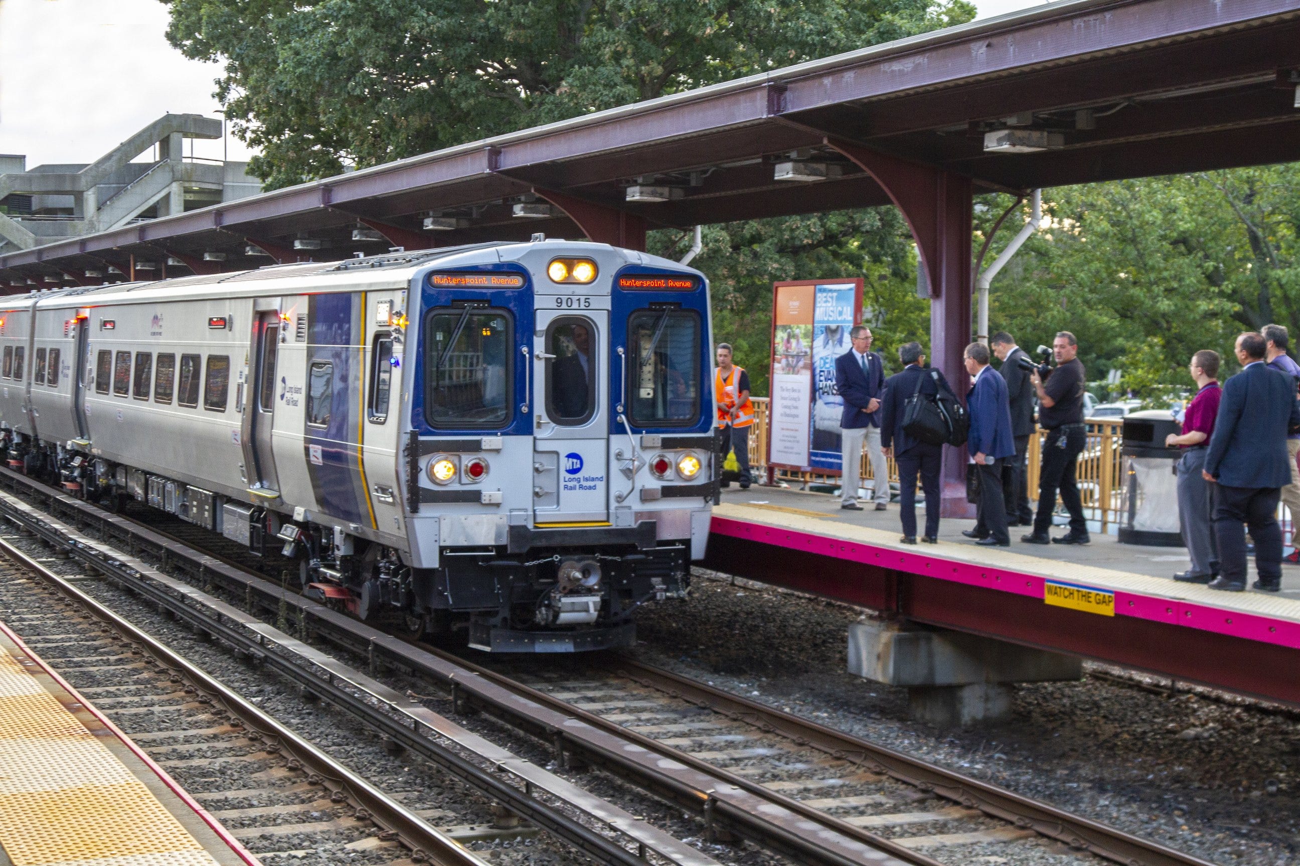 LIRR's M9 trains go into service