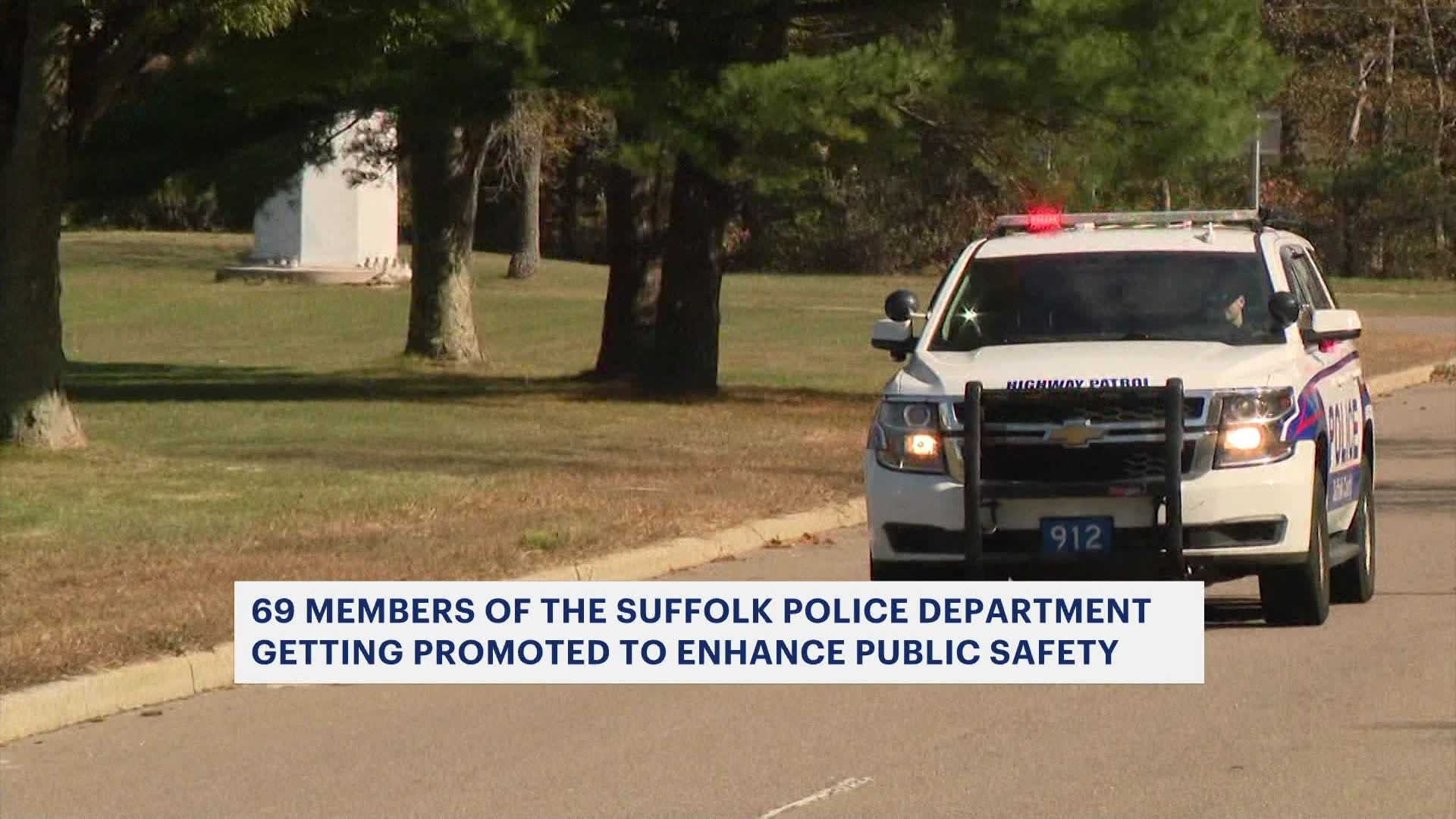 Suffolk County Executive Ed Romaine Announces 69 Police Department