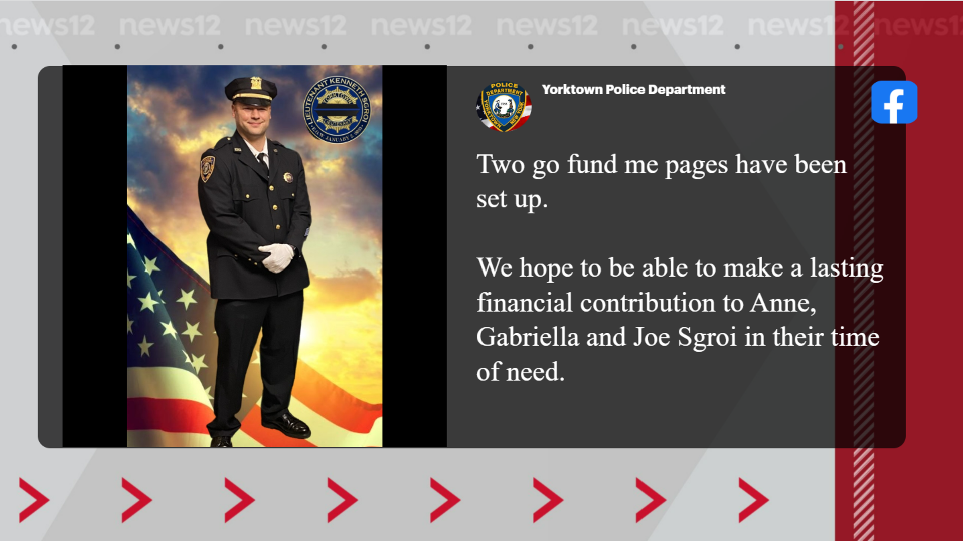 Wake held for fallen Yorktown police officer Wake held for fallen Yorktown police officer