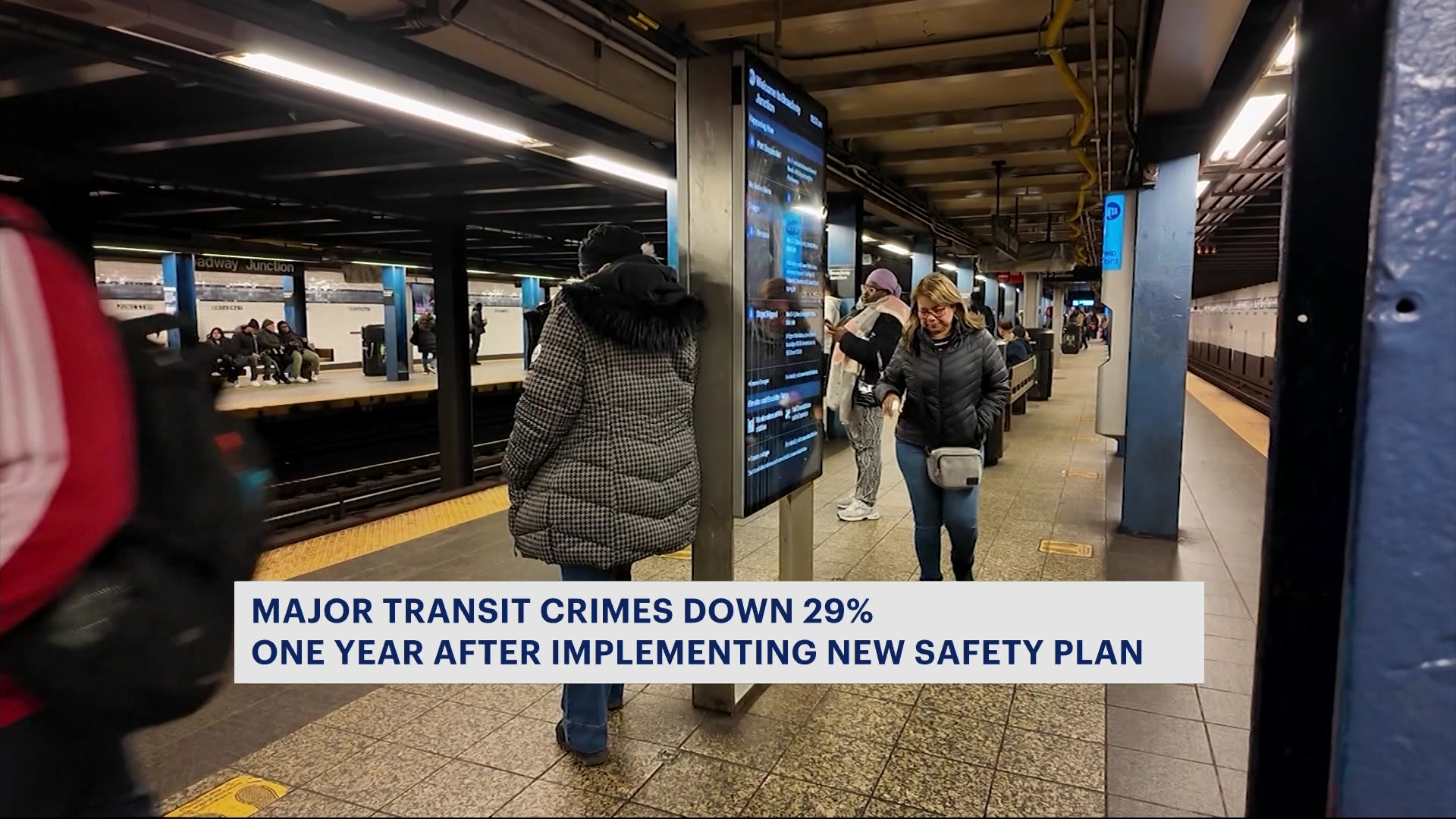 Governor says subway is safer one year after implementing safety measures