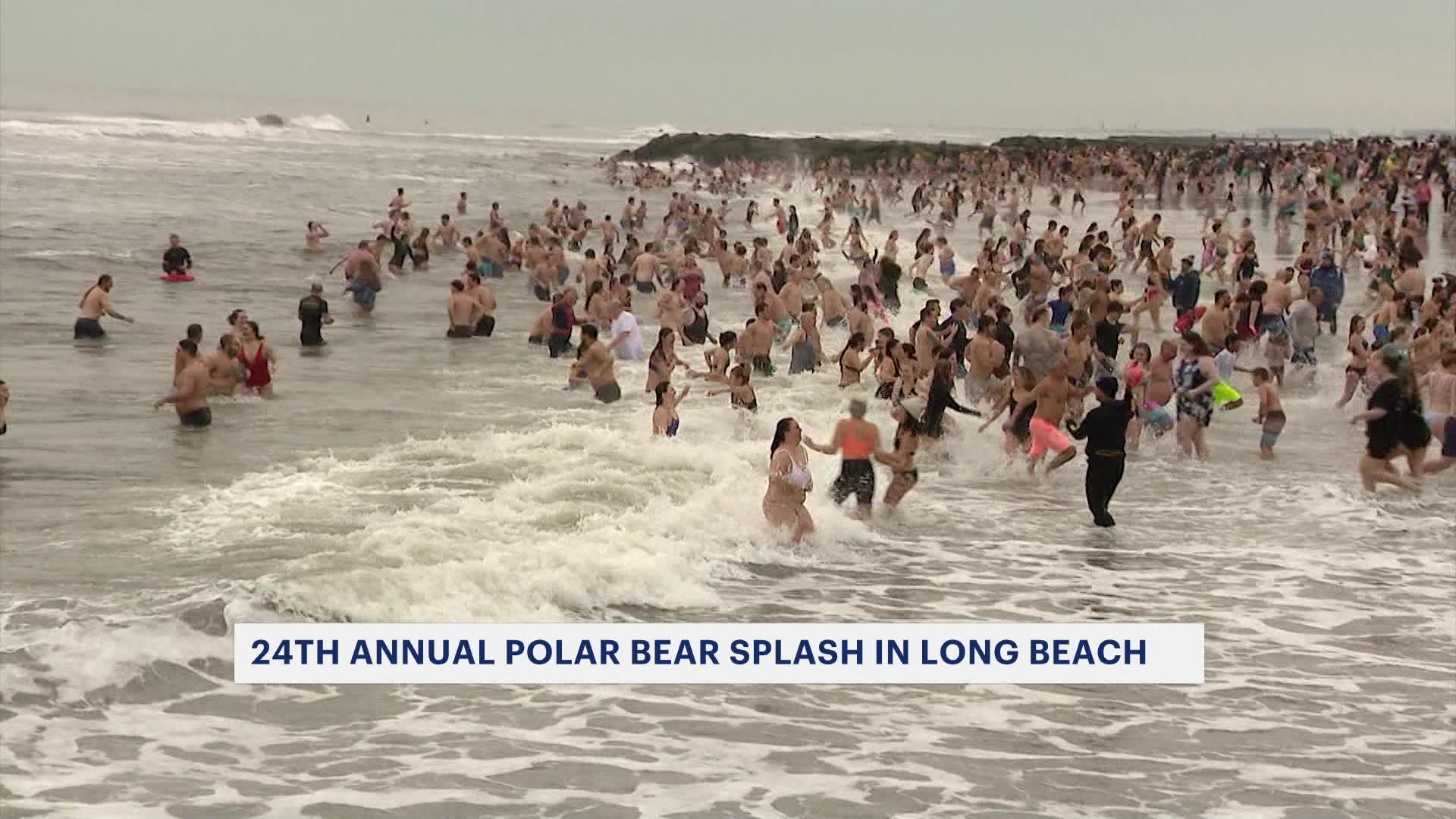 Long Beach Polar Bears Make A Splash During 24th Annual Make A Wish
