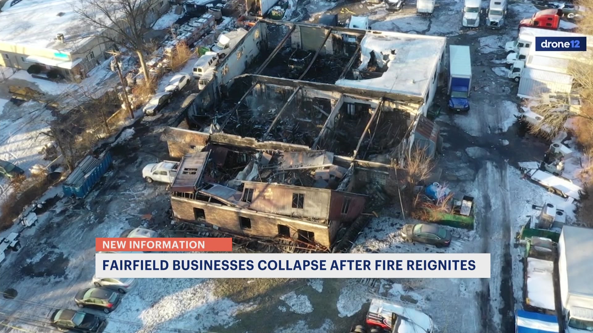 News 12 | New Jersey | Fairfield fire that destroyed 4 businesses ...