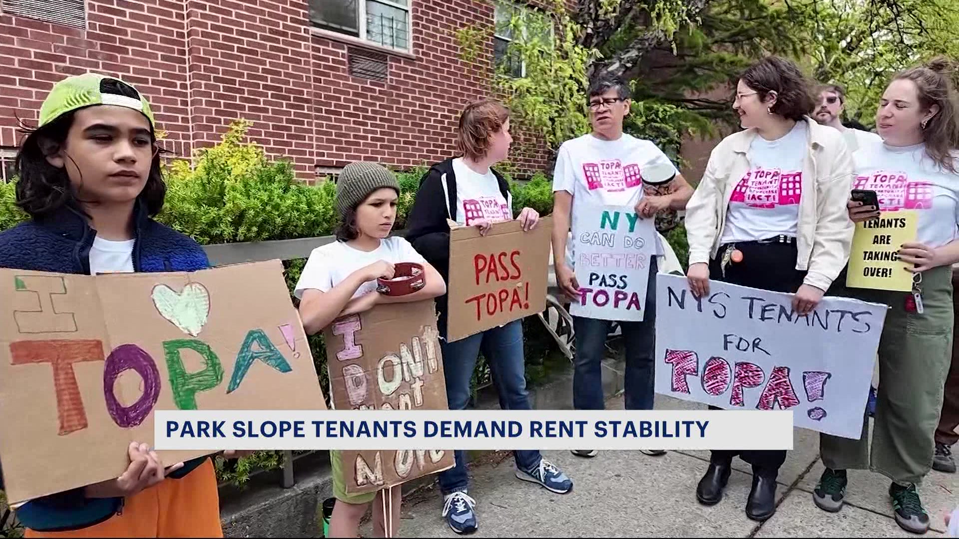 News 12 | Bronx | Park Slope Tenants Rally To Keep Building Permanently ...