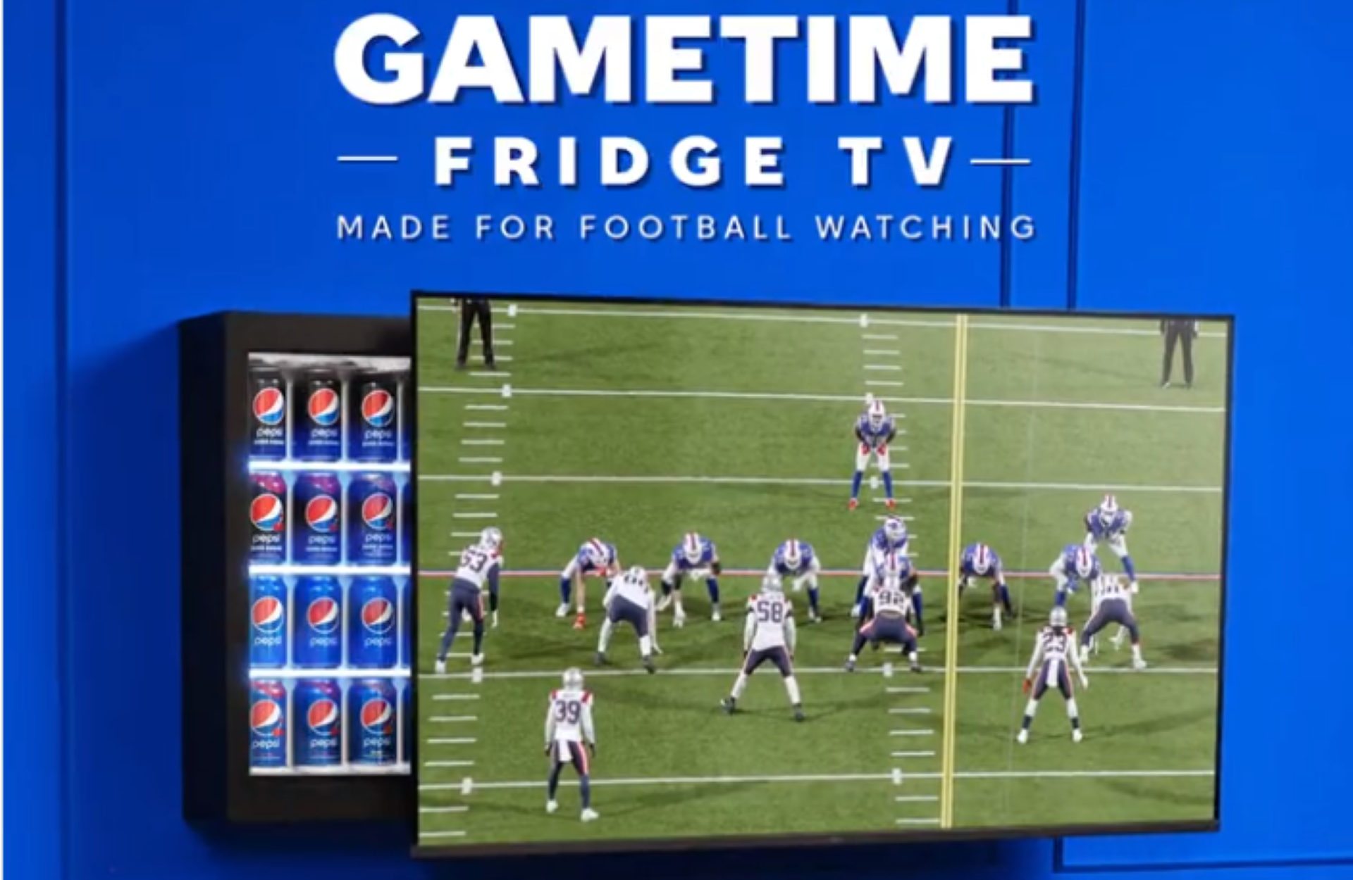 WHAT’S HOT: Pepsi’s Gametime Fridge TV