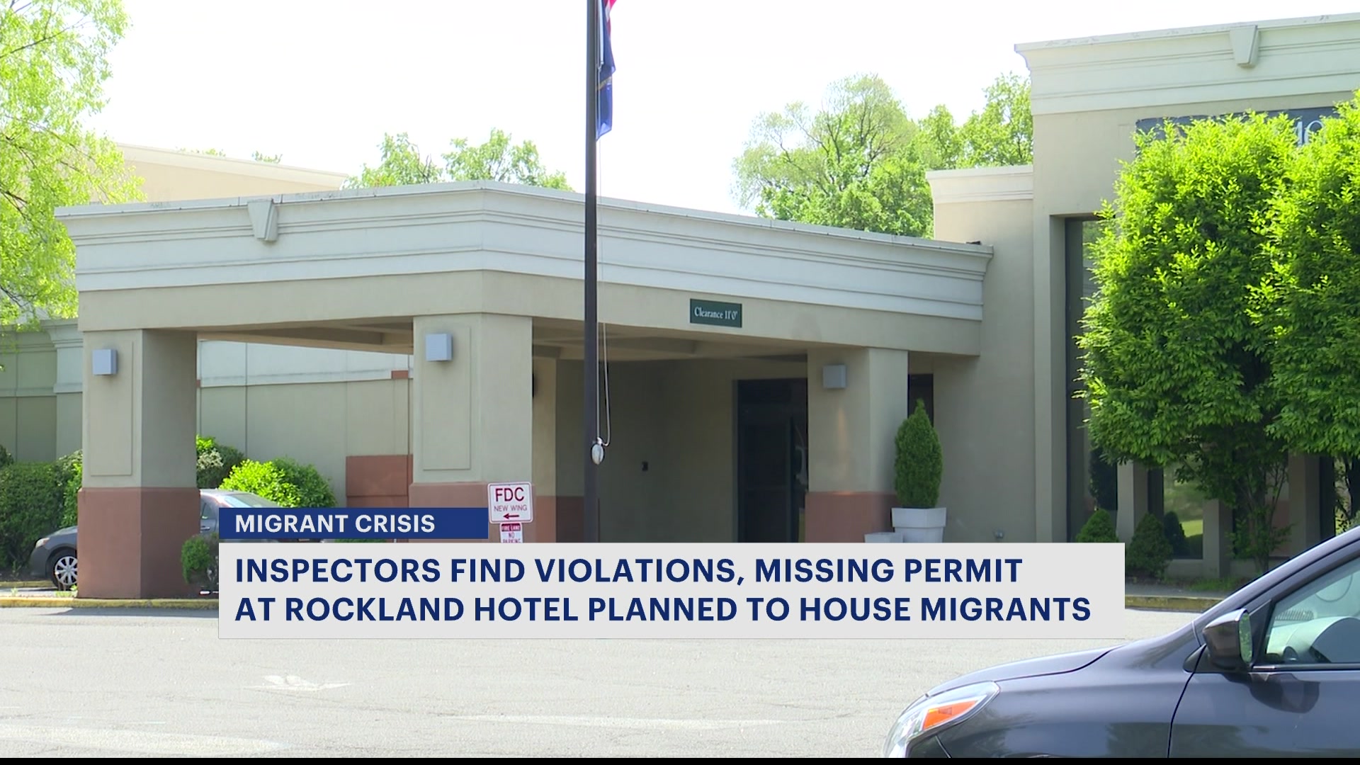 News 12 | Westchester | Inspection Orangeburg Hotel That Was Going To ...