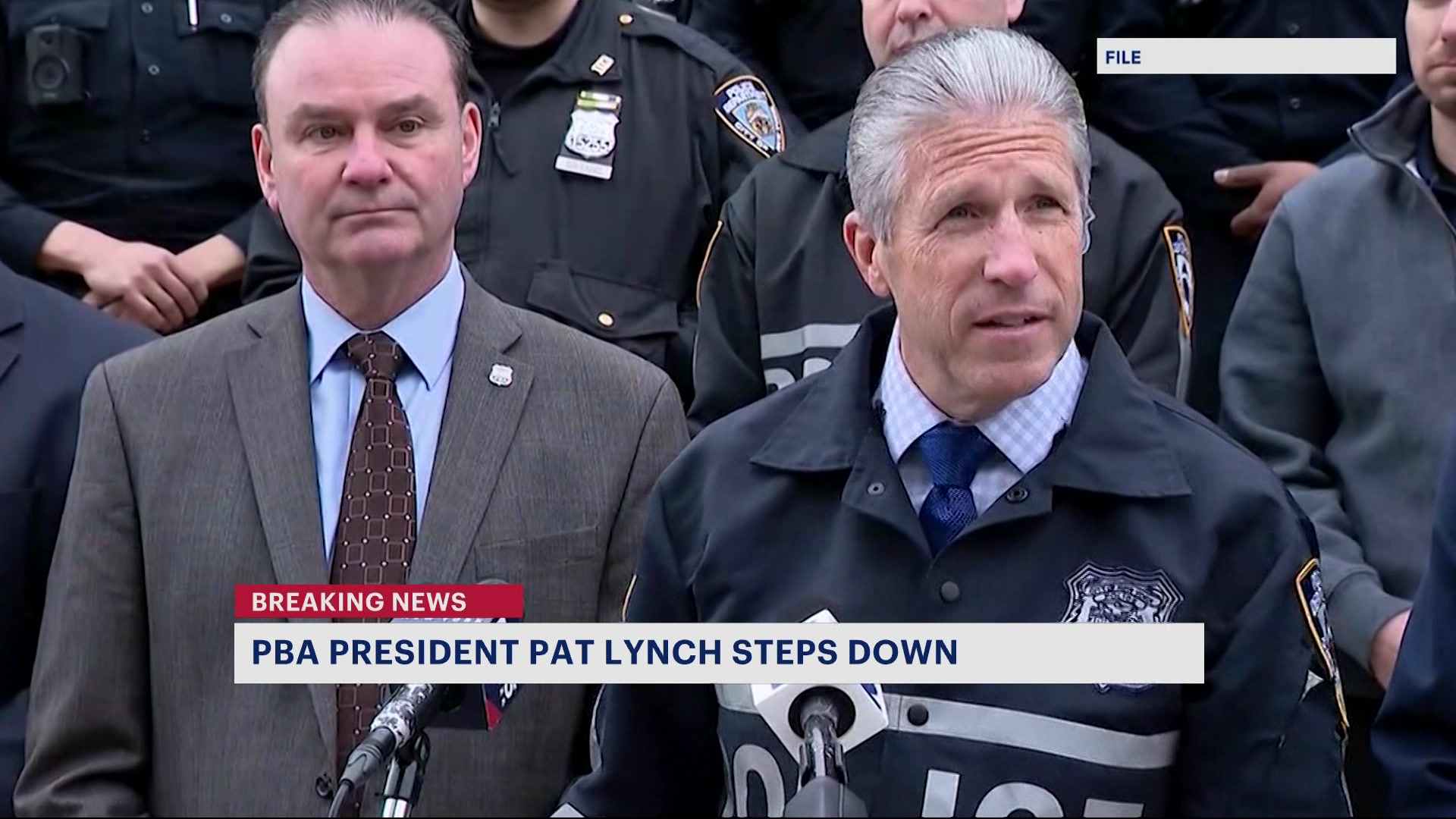 NYC PBA President Patrick Lynch announces he will not seek reelection ...