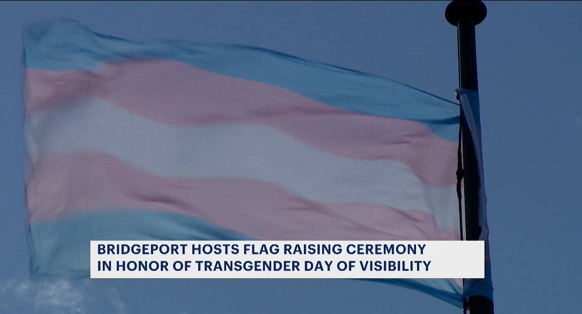 Bridgeport raises transgender flag for first time in honor of ...