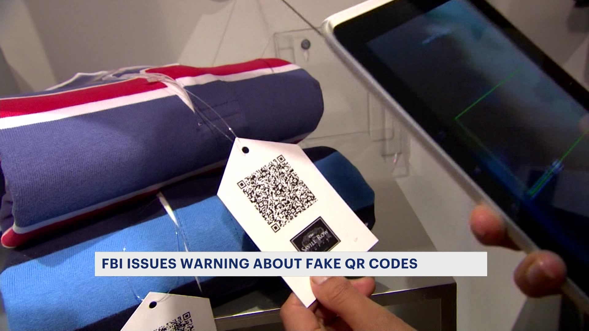 FBI issues warning about QR codes