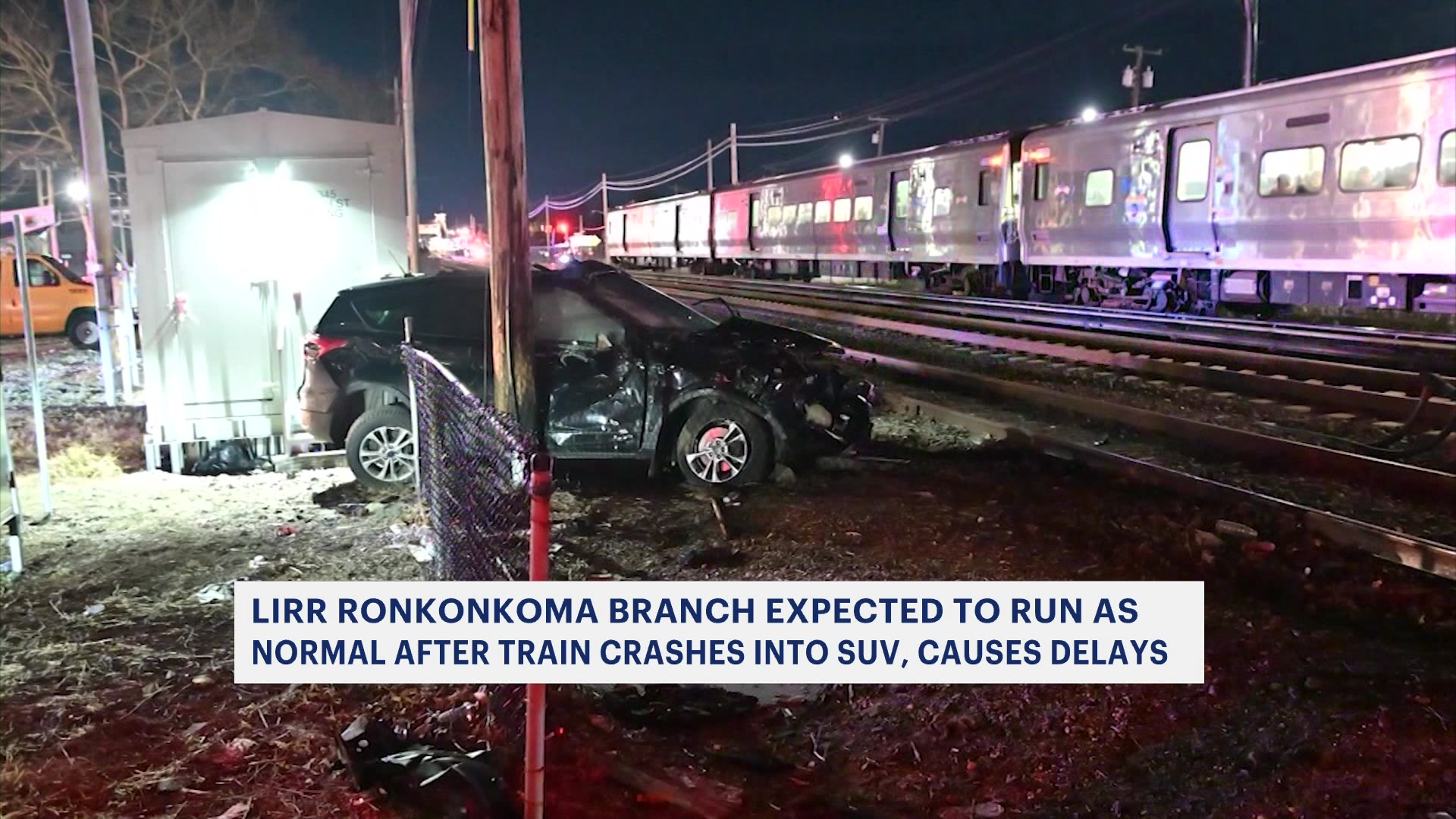 LIRR Ronkonkoma branch running on normal schedule after train crashes ...
