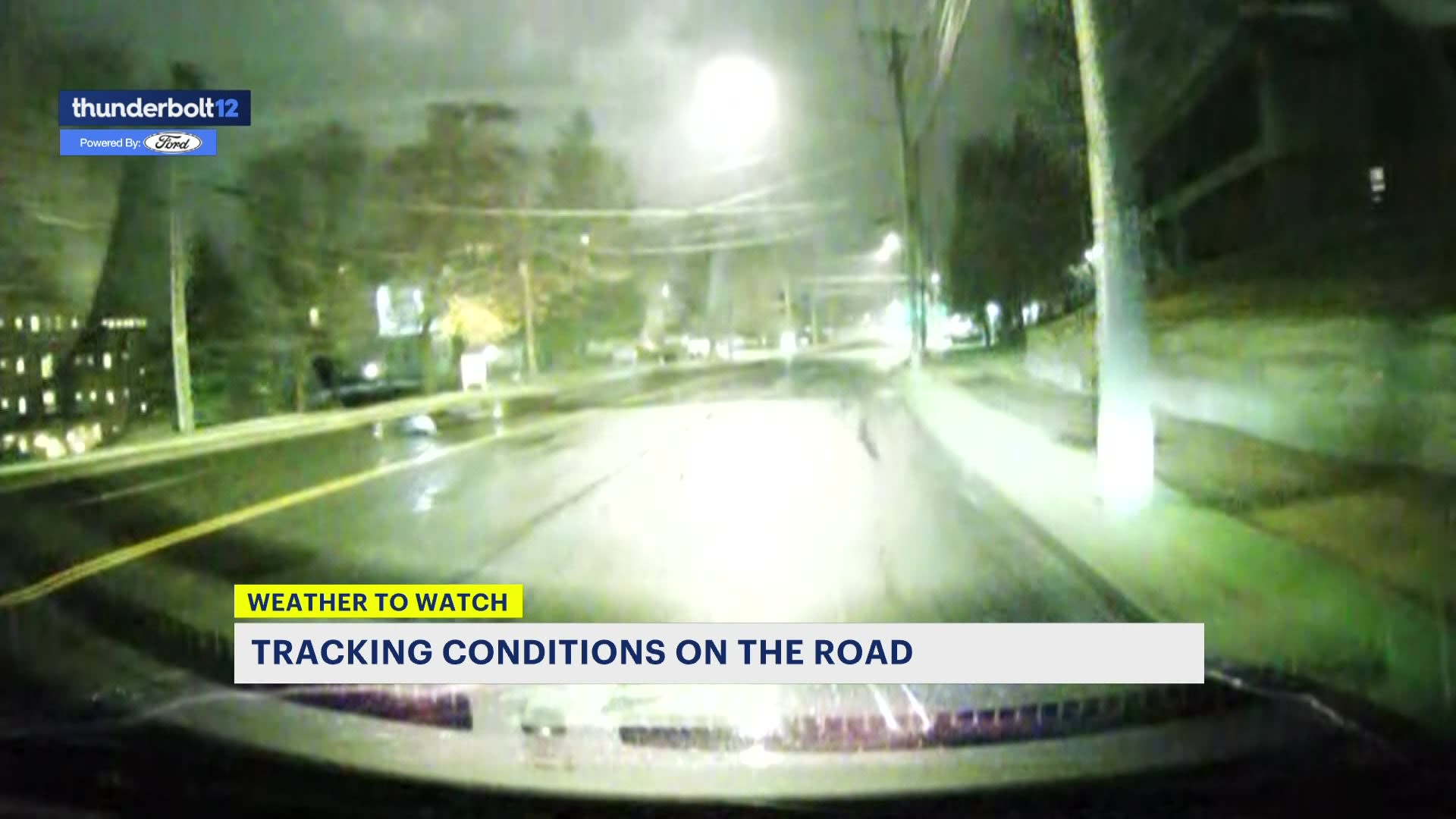 Thunderbolt 12: Tracking road conditions in Fairfield County