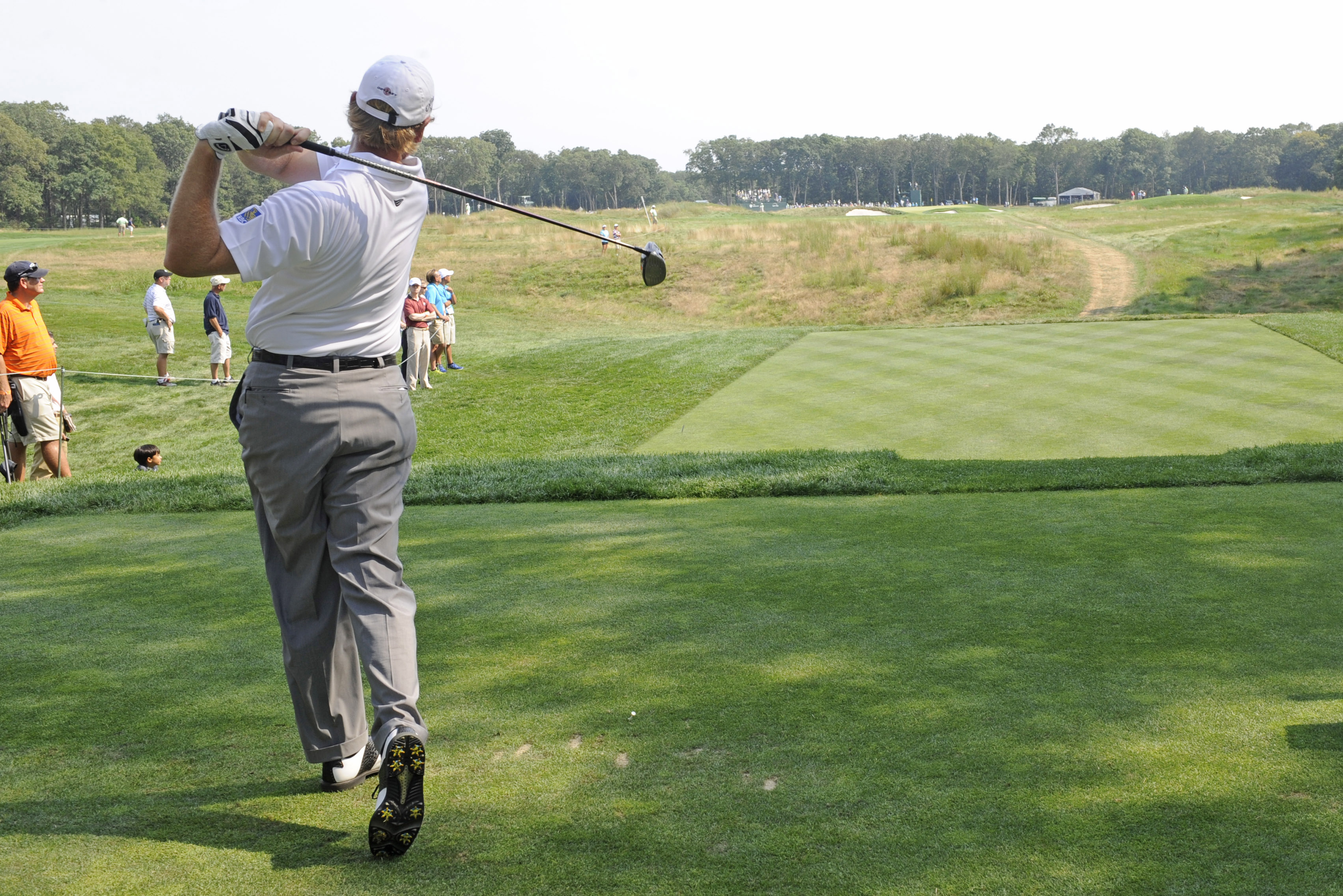 News 12 | New York | Getting to the Ryder Cup at Bethpage Black: Road ...