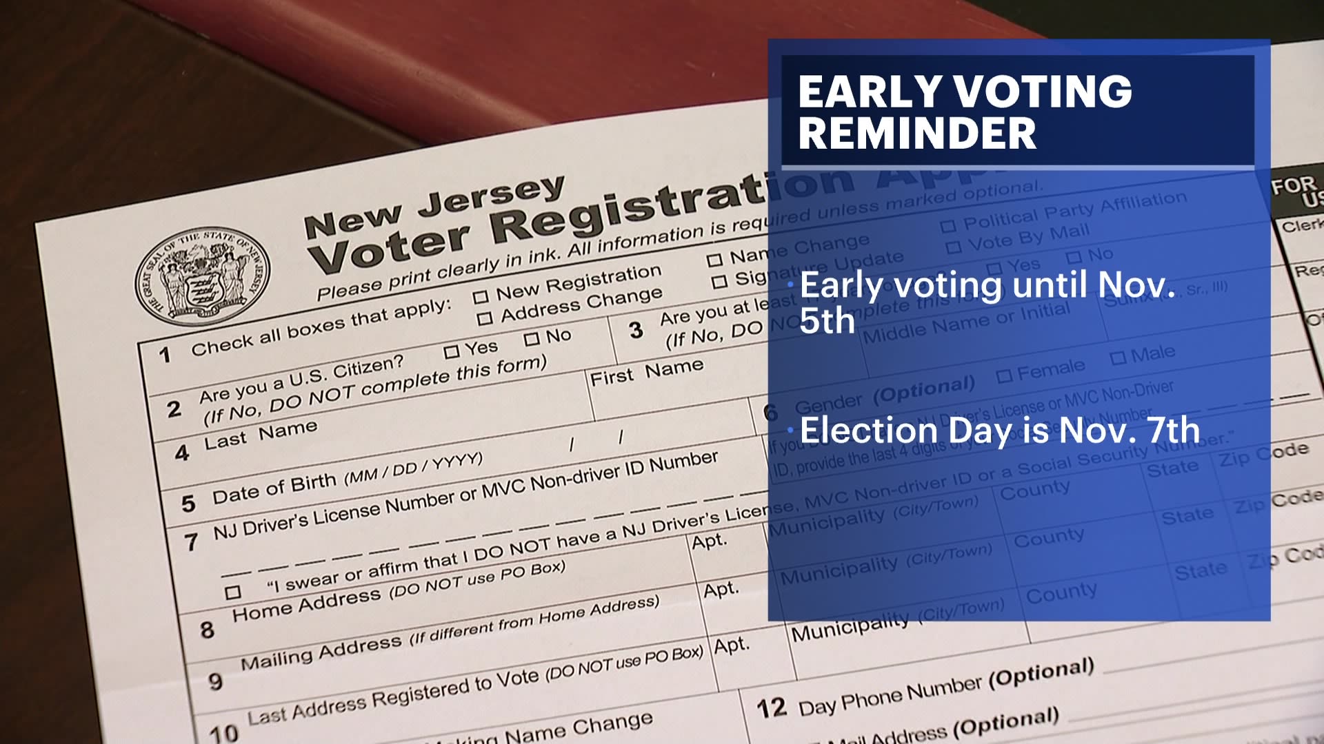 Early voting runs through Nov. 5. Here’s what you need to know.