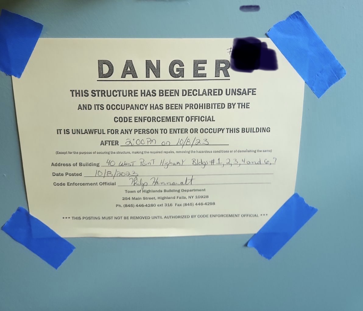 News 12 | Westchester | Storm Damaged Apartments In Highland Falls ...
