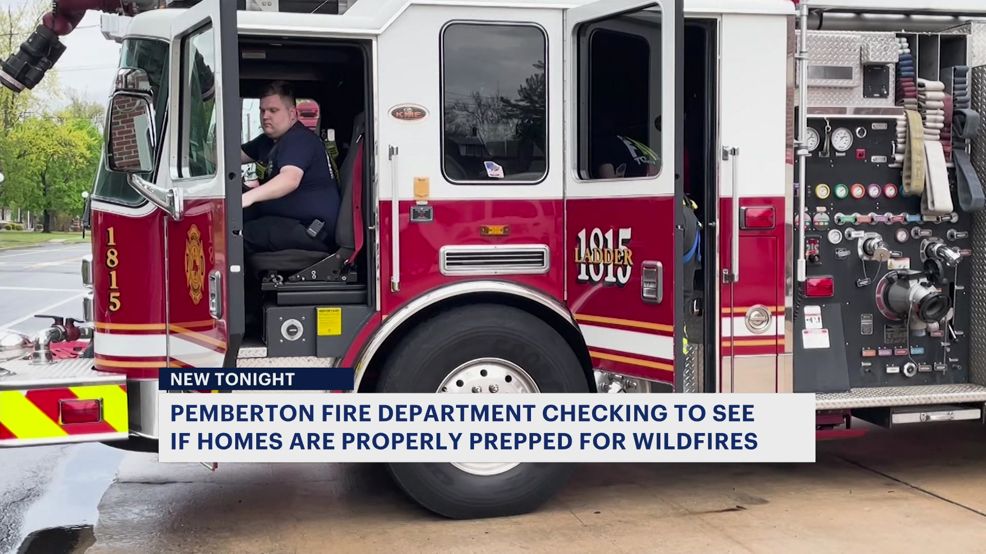 News 12 | New Jersey | Is your house prepared for a wildfire? Pemberton ...
