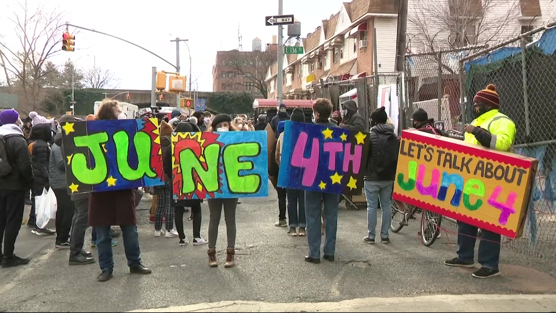News 12 | Bronx | Mott Haven Families Group Demands Transparent ...