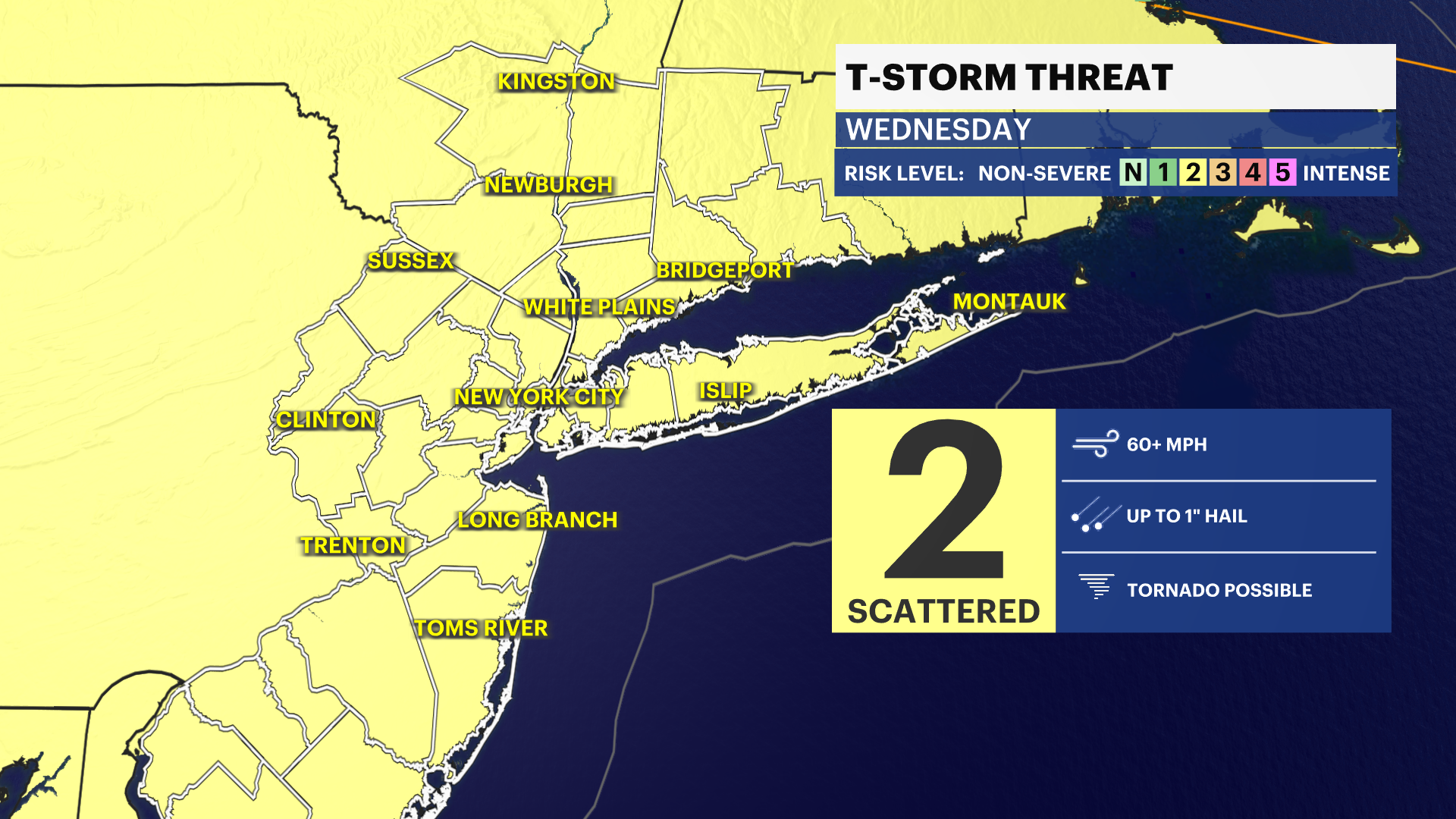 STORM WATCH: Stormy weather makes its way out of Brooklyn; warmer ...