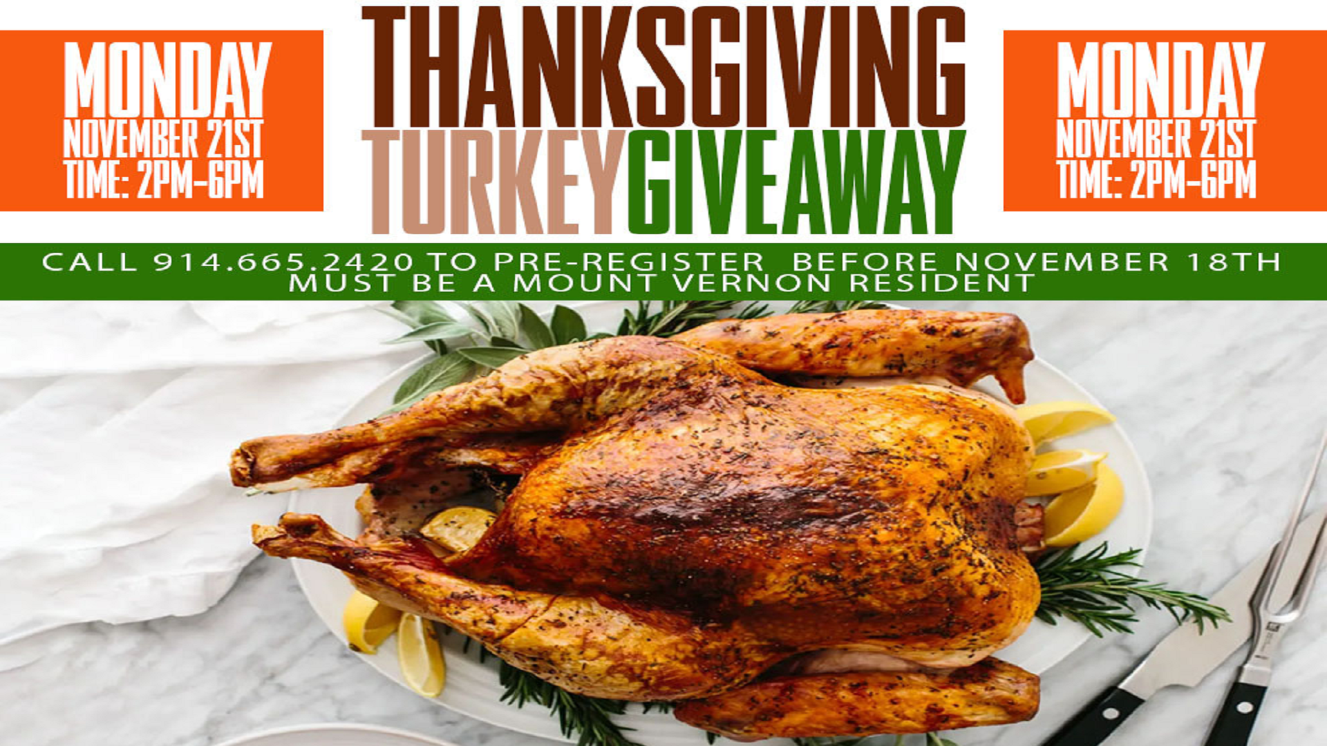 Last day for Mt. Vernon residents to pre-register for Thanksgiving ...