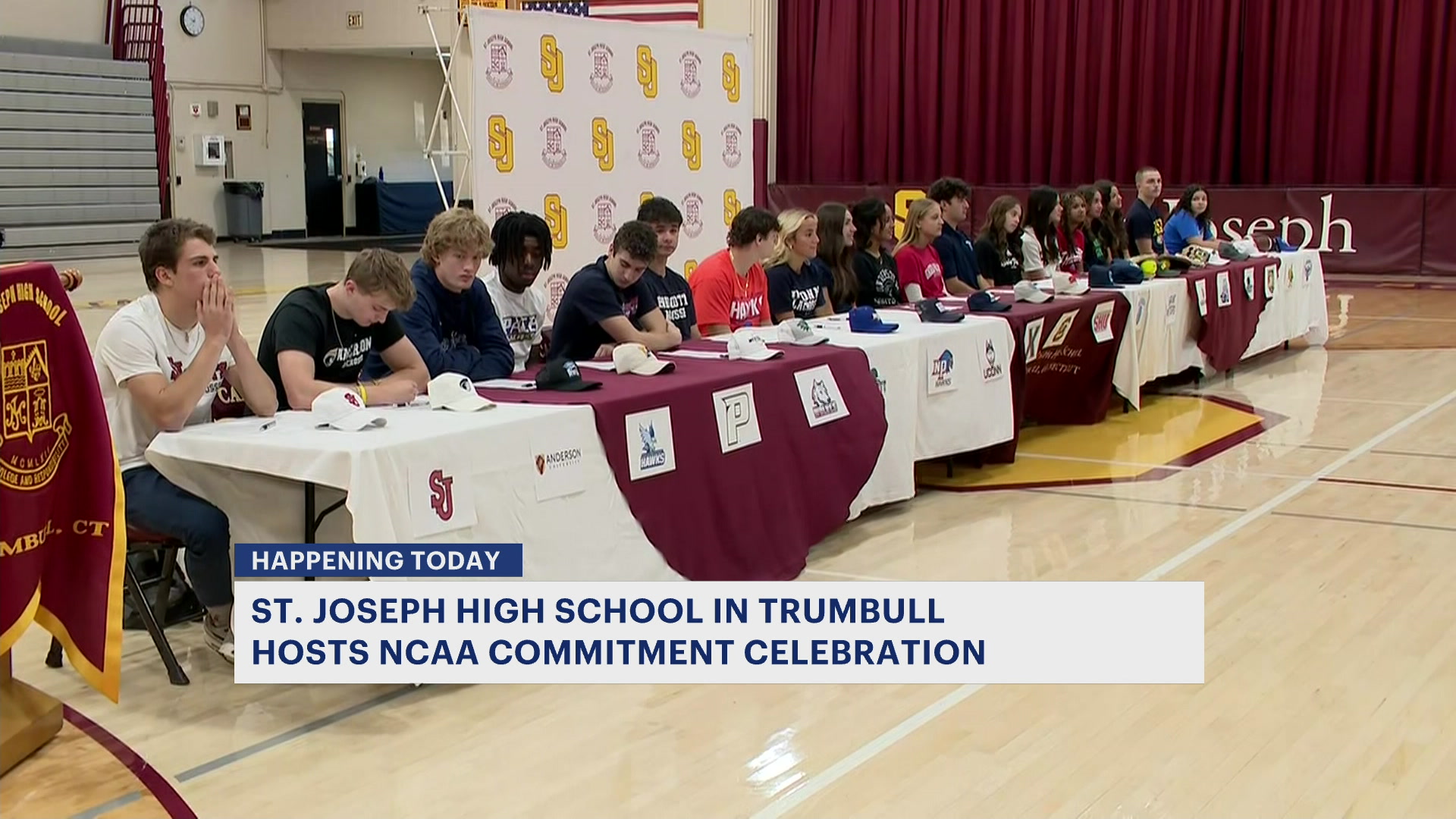 News 12 | New Jersey | Athletes From St Joseph High School Celebrate ...