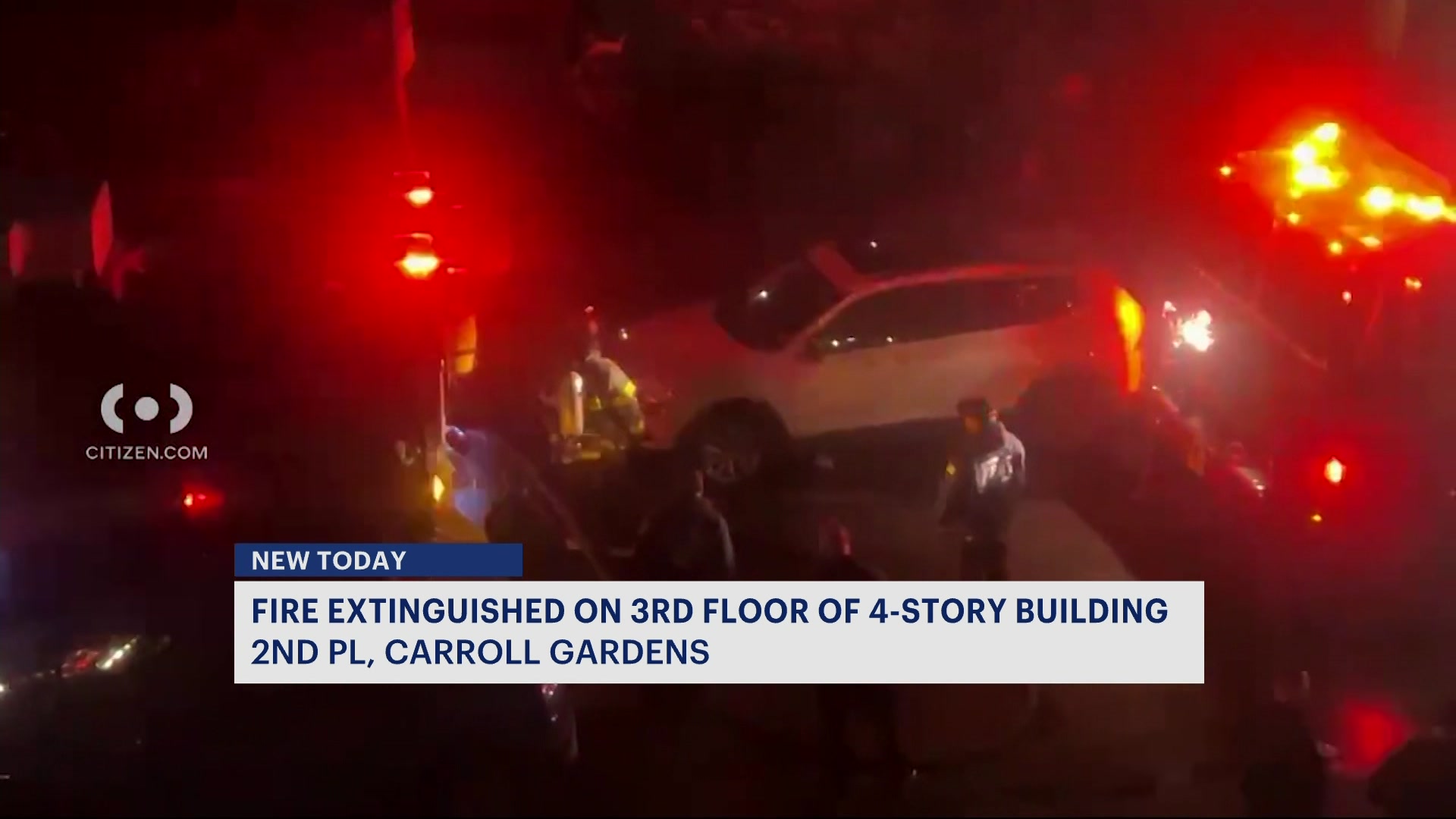 News 12 | Brooklyn | Fdny Early Morning Fire Breaks Out In Carroll Gardens
