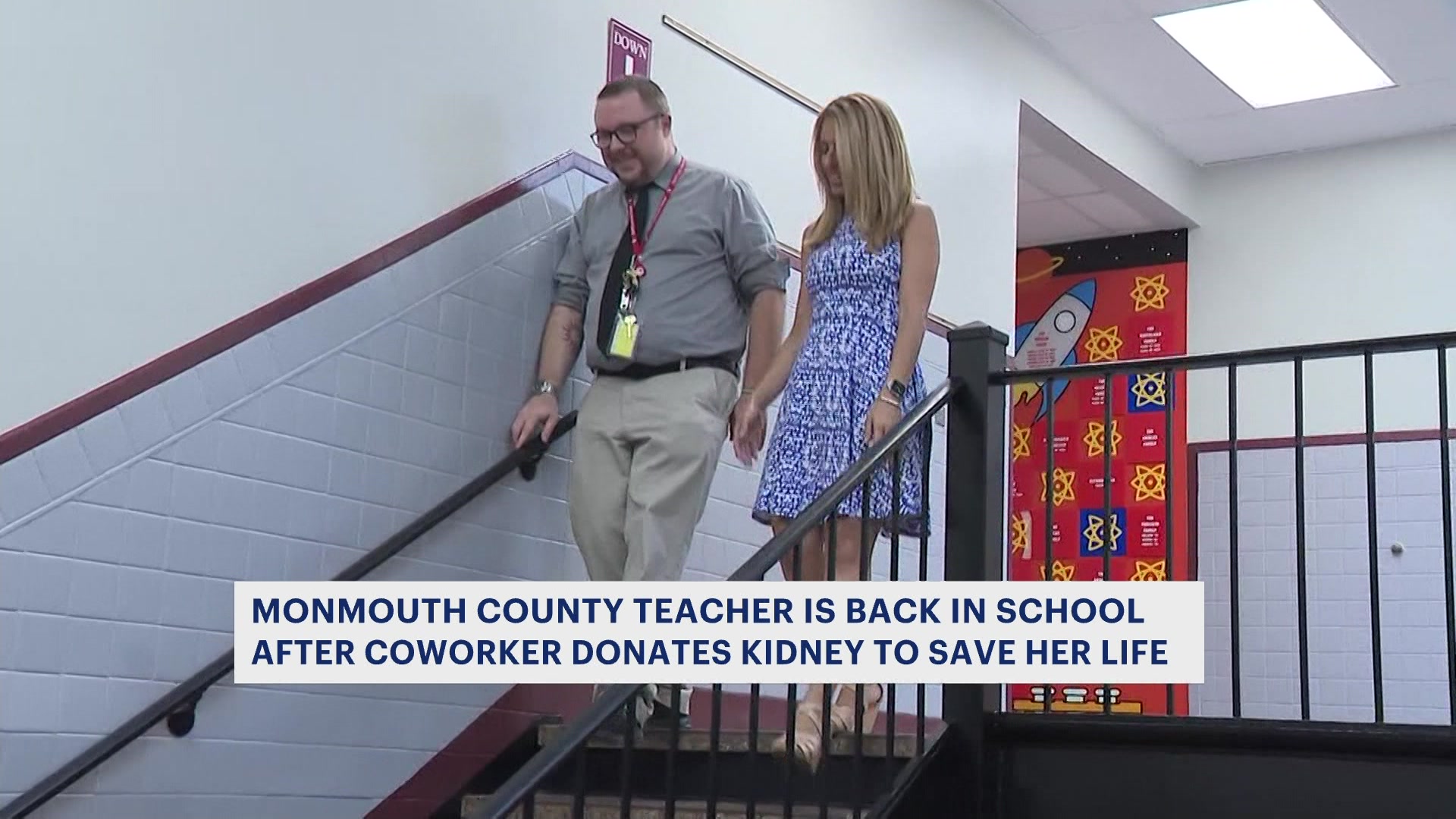 News 12 | New Jersey | Teacher Who Received Kidney From Co Worker ...