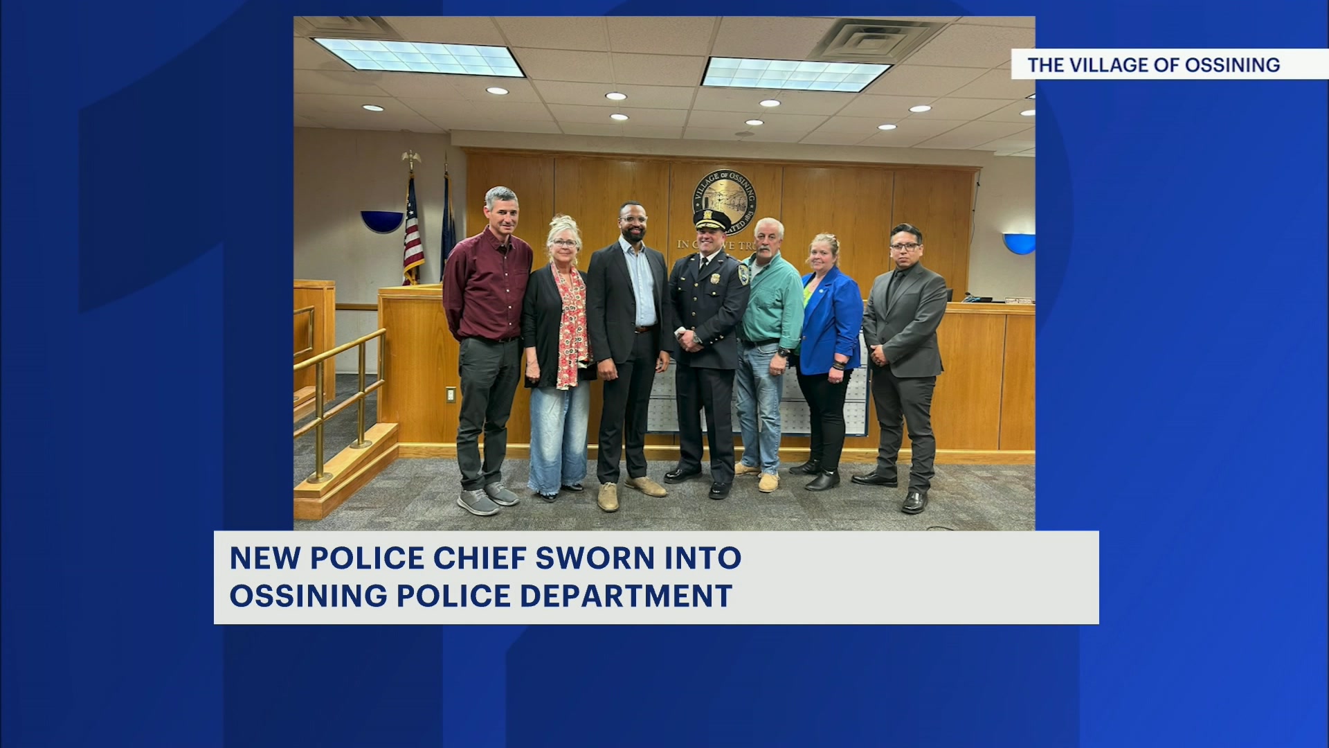 Ossining welcomes new police chief