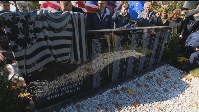 Morgan Memorial Park unveils new WWII monument