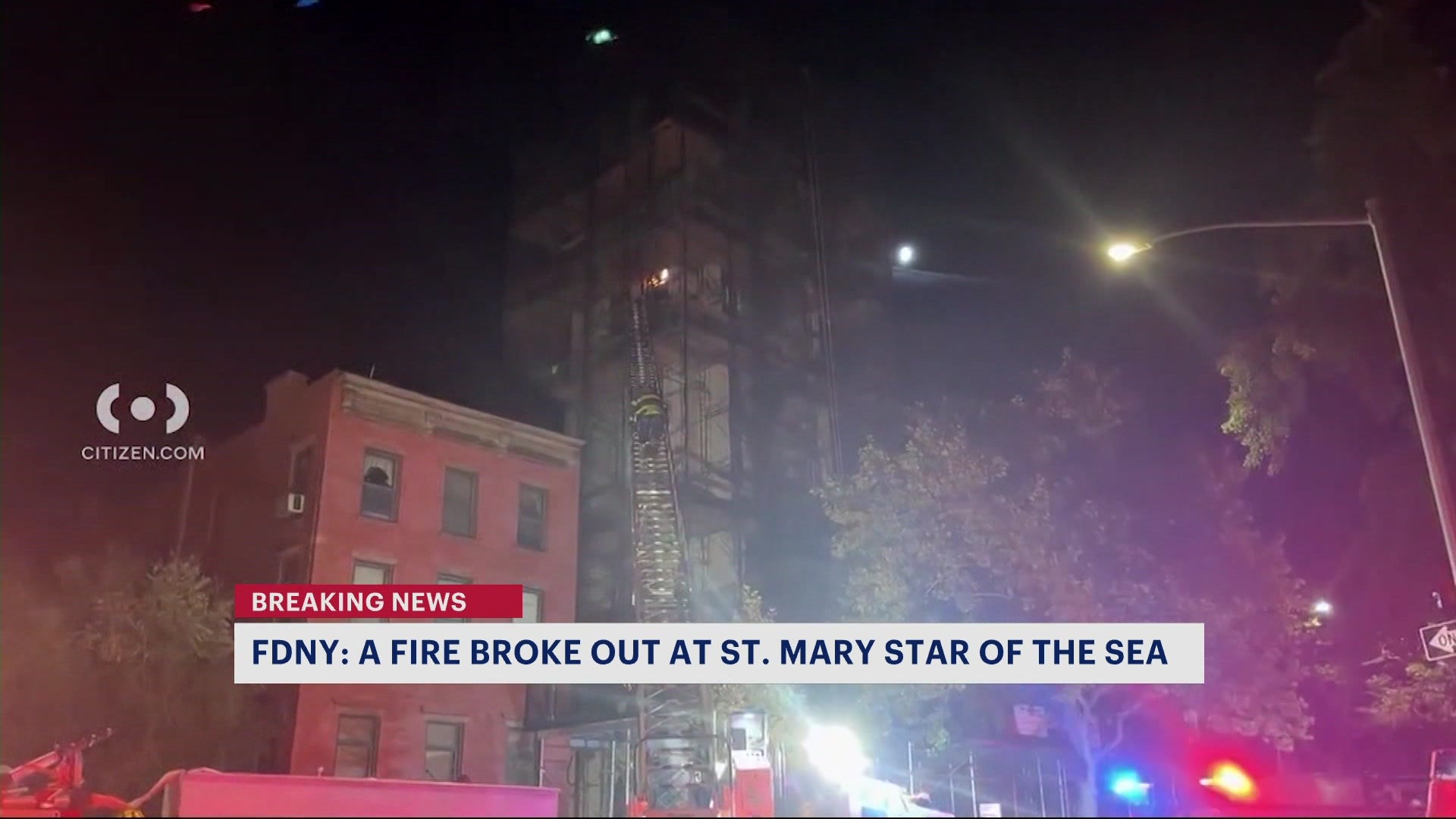 News 12 | Brooklyn | Fdny Responds To Church Fire In Carroll Gardens