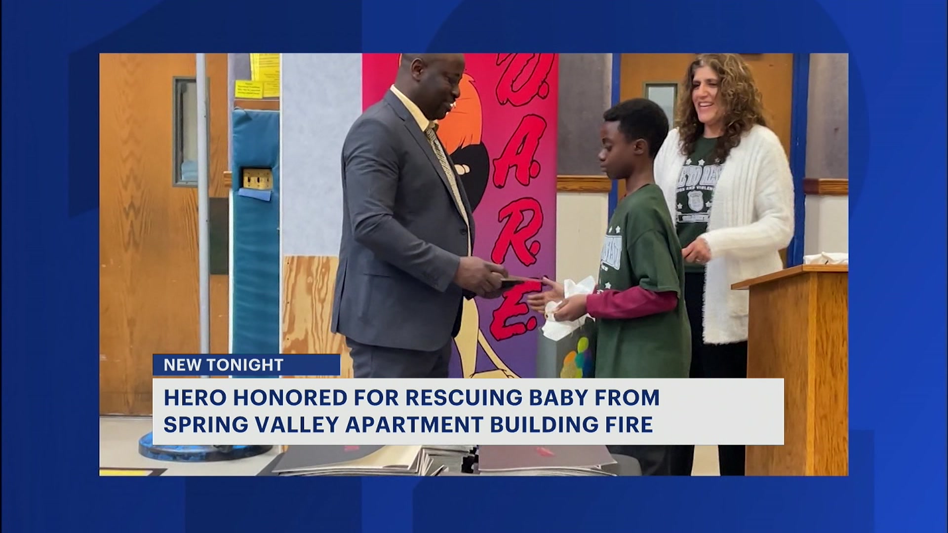Spring Valley man honored at Rockland County school for his heroic deeds
