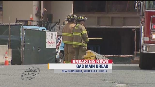 Ruptured gas main prompts evacuations