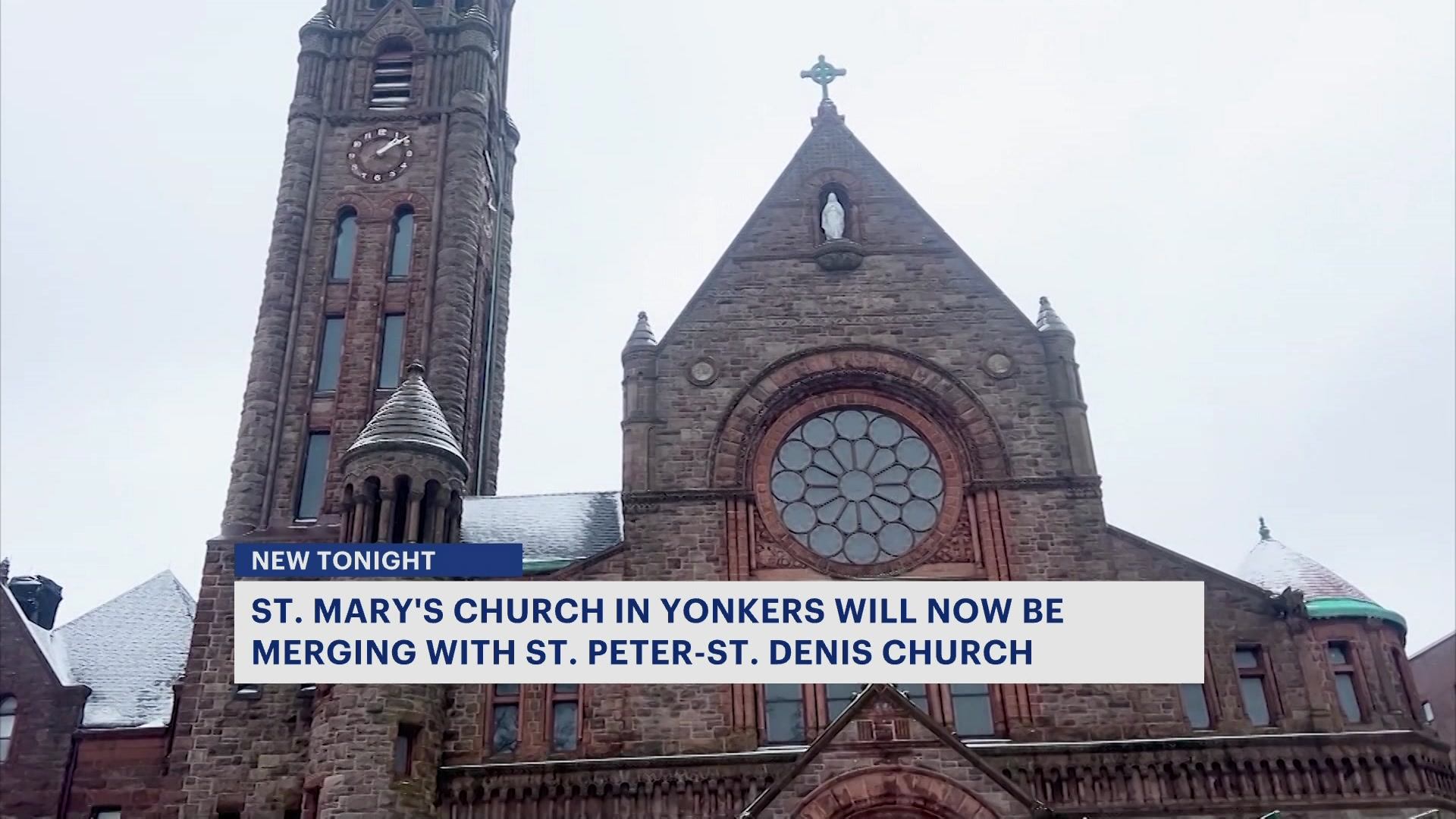 News 12 | Bronx | Archdiocese St Marys Church In Yonkers Merging With ...