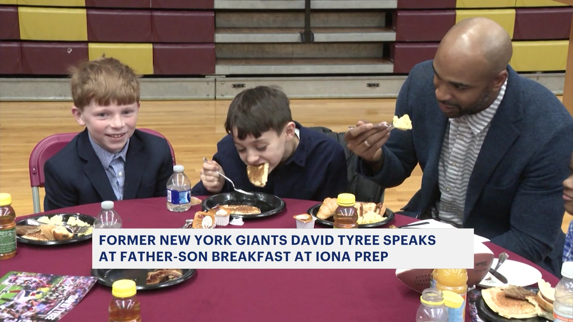 News 12 | Westchester | Super Bowl Hero David Tyree Makes Appearance At ...