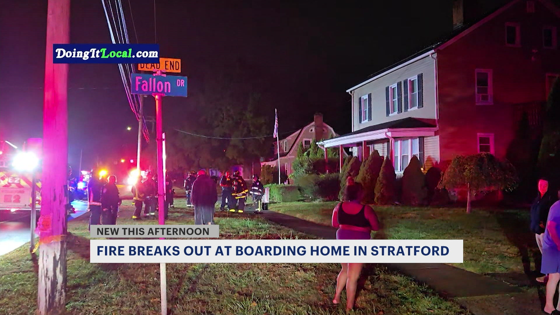 Officials: 3 firefighters, 1 resident treated following Stratford fire