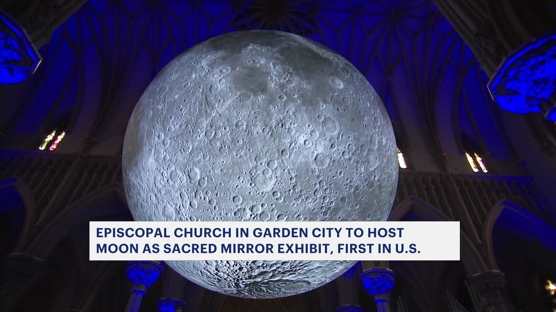 News 12 | Hudson Valley | Massive Moon Sculpture Brings Art Science And ...