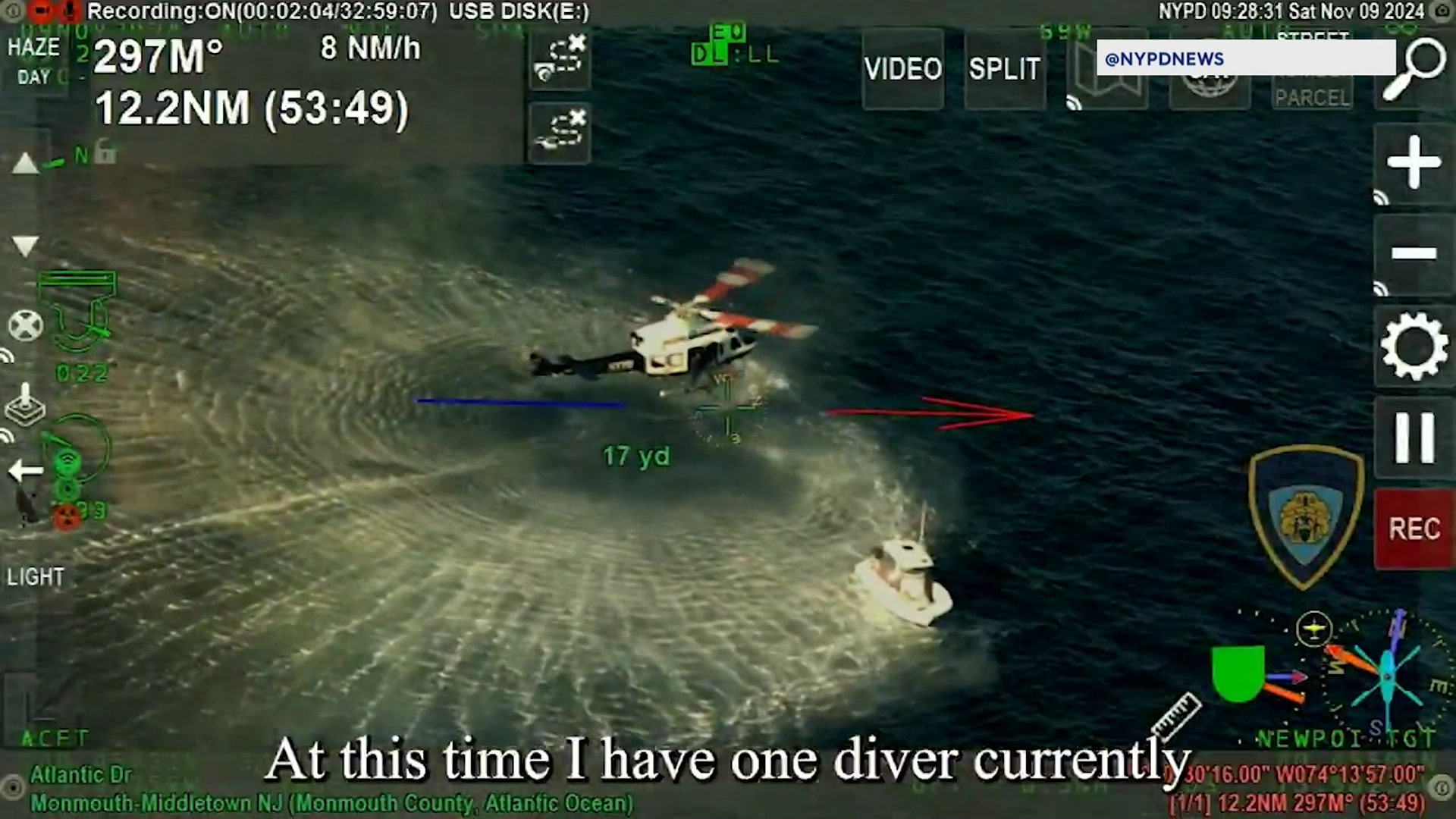 News 12 | Long Island | Nypd Rescues Boater Who Suffered Medical ...