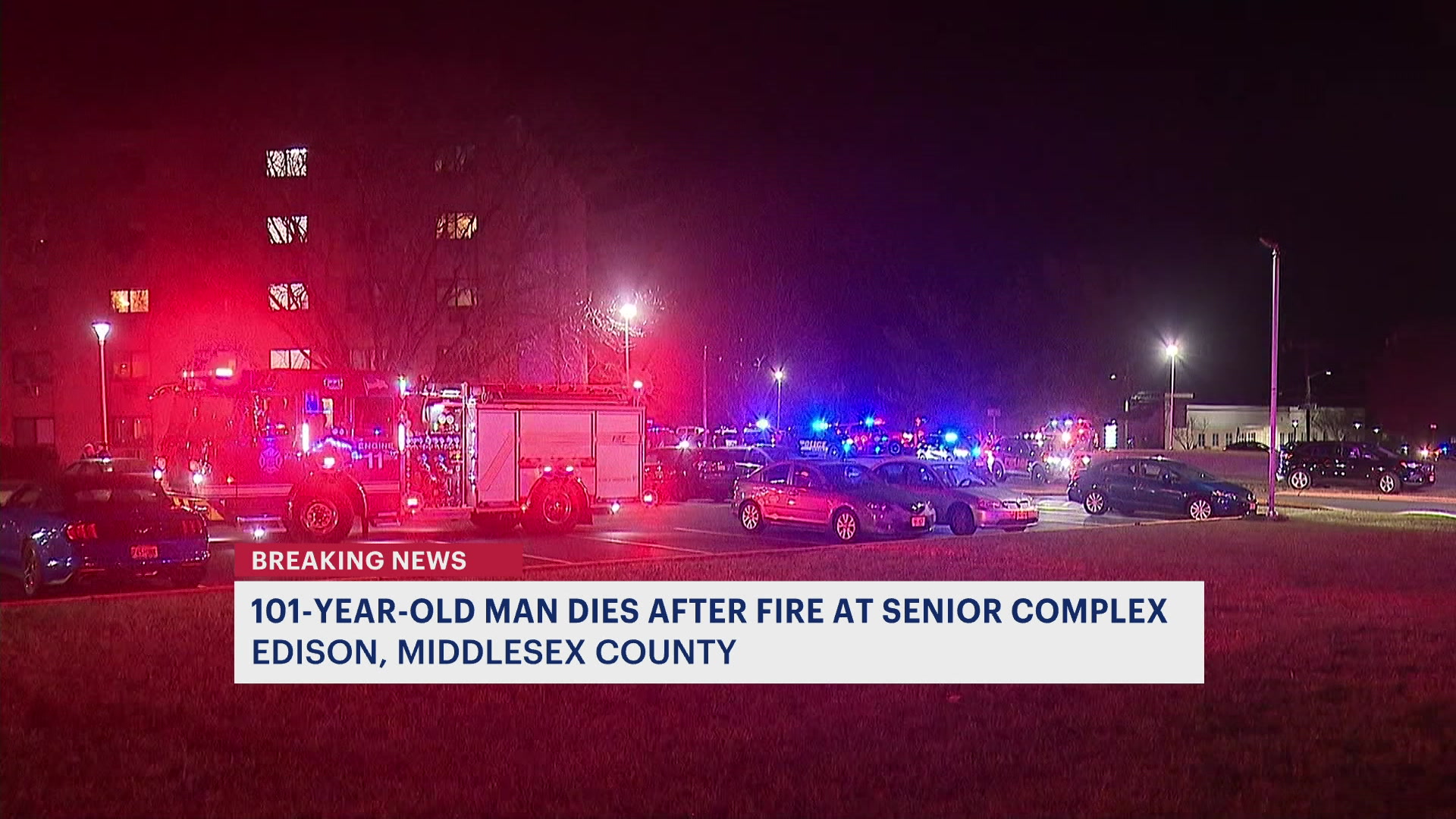 Mayor: Person dies from injuries sustained in Edison senior center fire
