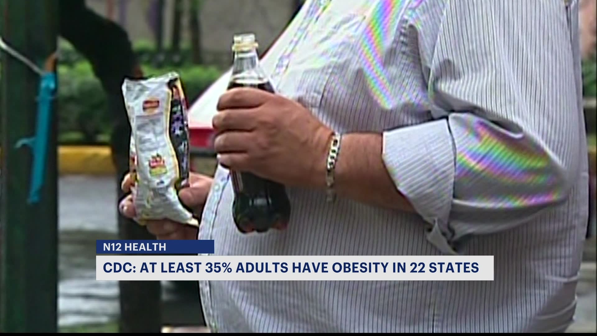 CDC: Nearly 35% of adults are obese in 22 states