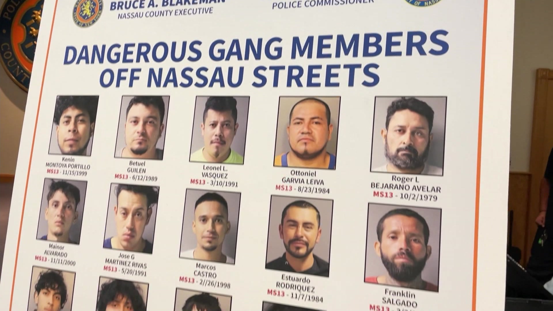 News 12 | Long Island | Gang crackdown in Nassau nets 42 arrests