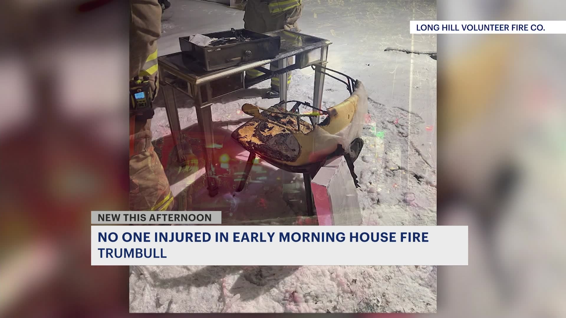 Fire department: Trumbull homeowner prevented desk fire from spreading