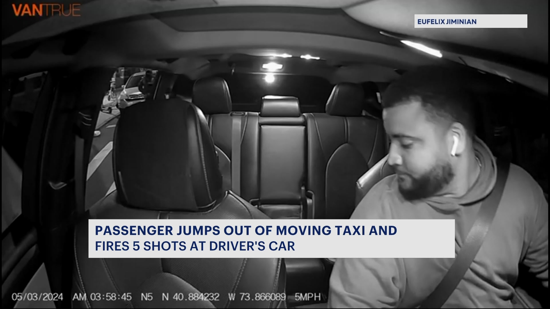 Bronx taxi driver shares story of being shot by passenger