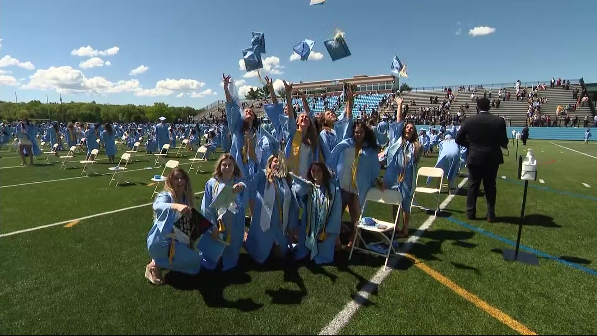 'We needed this' - LIU holds LI's 1st in-person college commencement ...