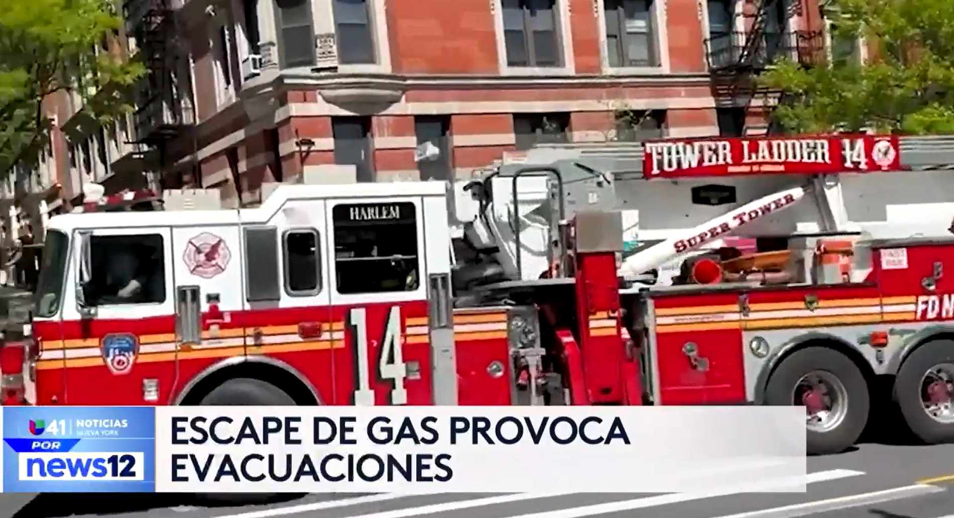 News 12 | Bronx | Univision News Brief 41 Escape De Gas Provoca ...