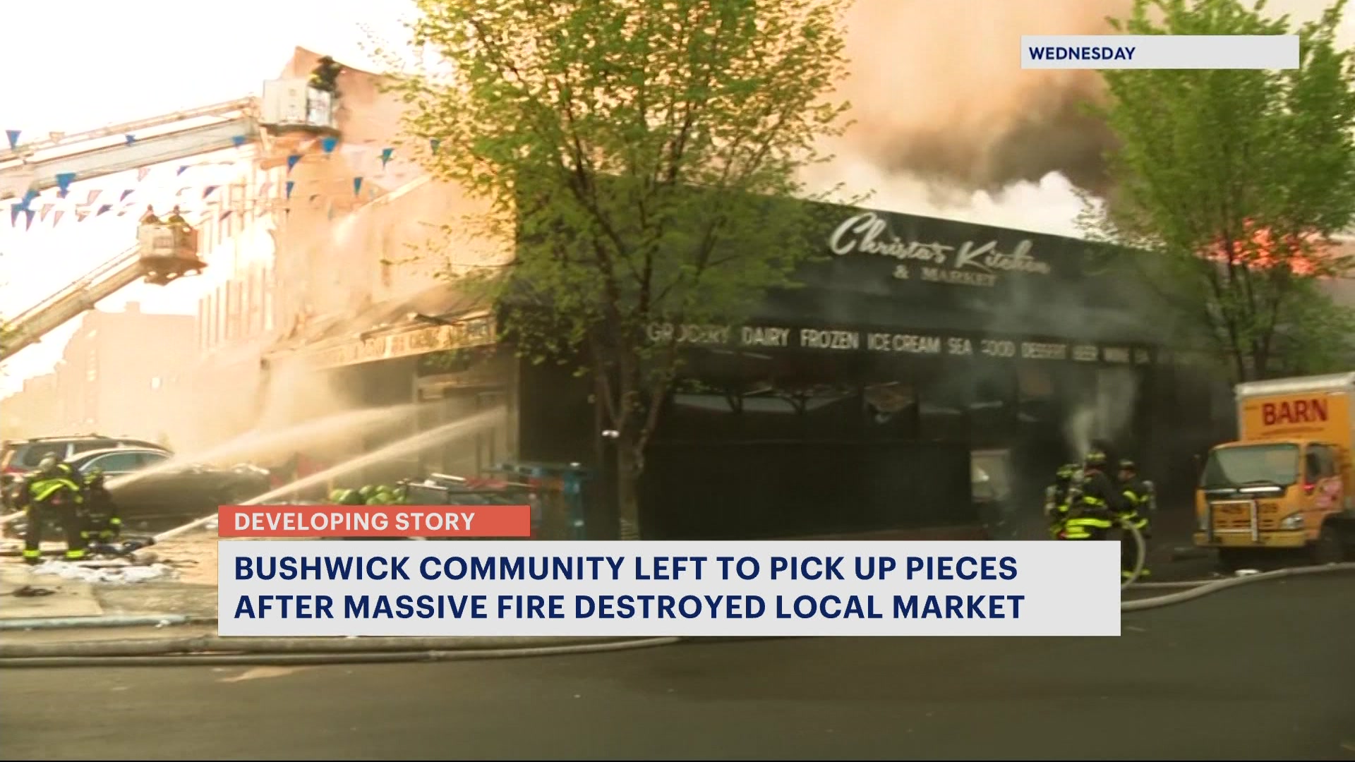 Bushwick man who lives near site of fire expresses concerns about air ...