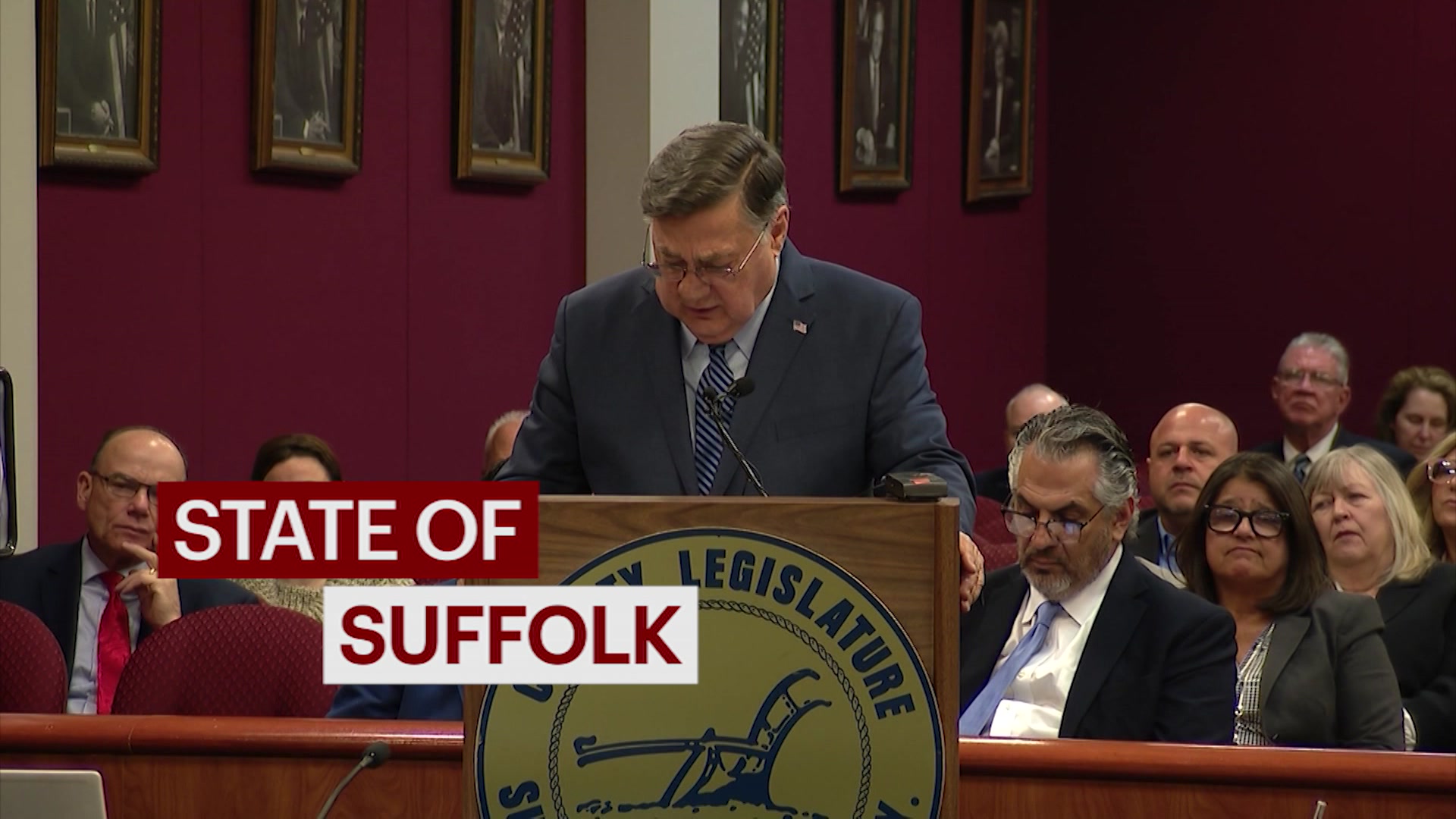 Power & Politics: Suffolk State of the County reaction; 1:1 with Don Clavin