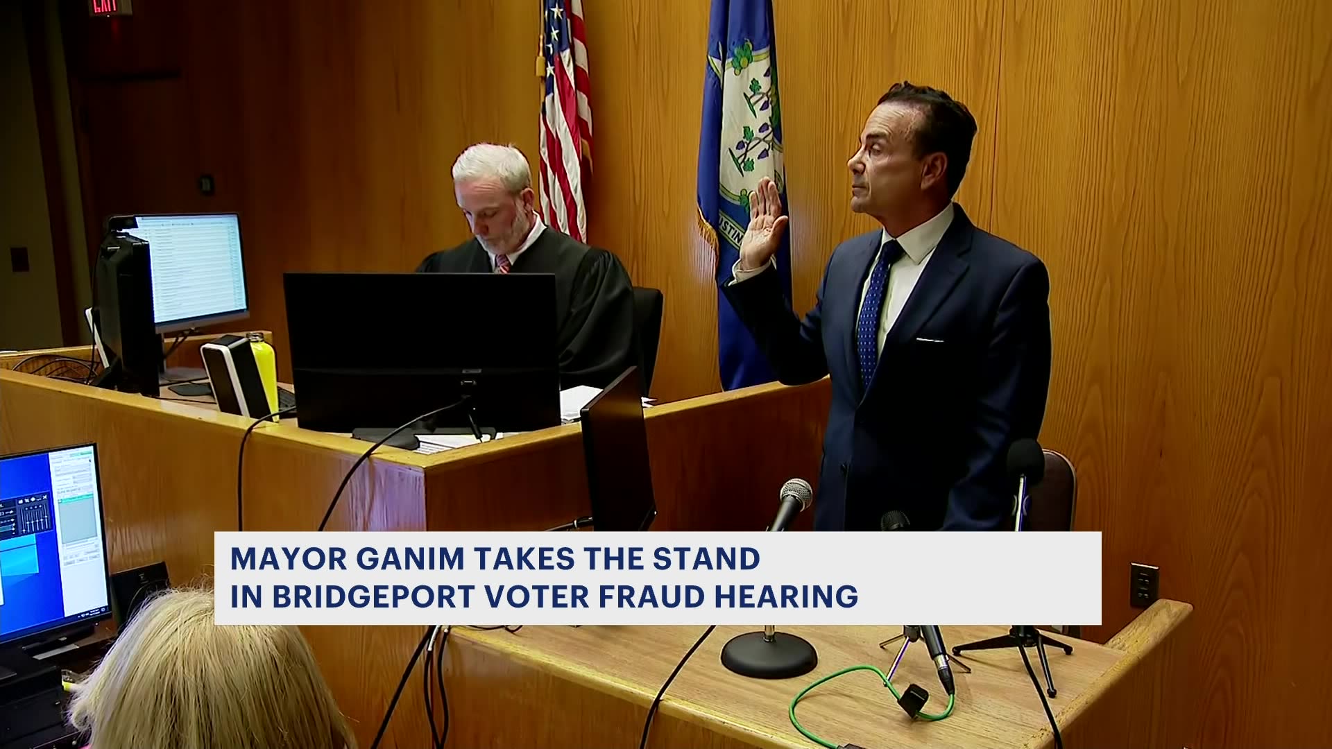 'I can't tell exactly what she's putting in there.' Ganim testifies ...