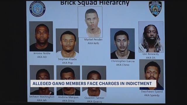 DA, NYPD announce 48-count indictment of Brooklyn 'Brick Squad' gang