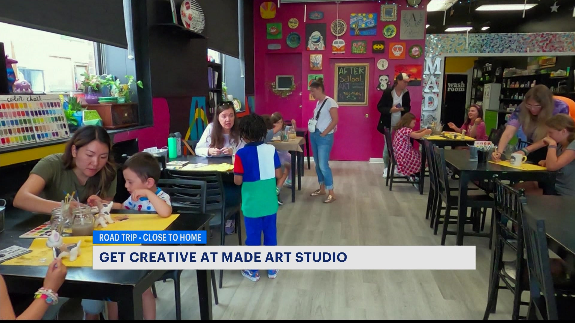 Artists of all ages release their creativity and make memories in ...